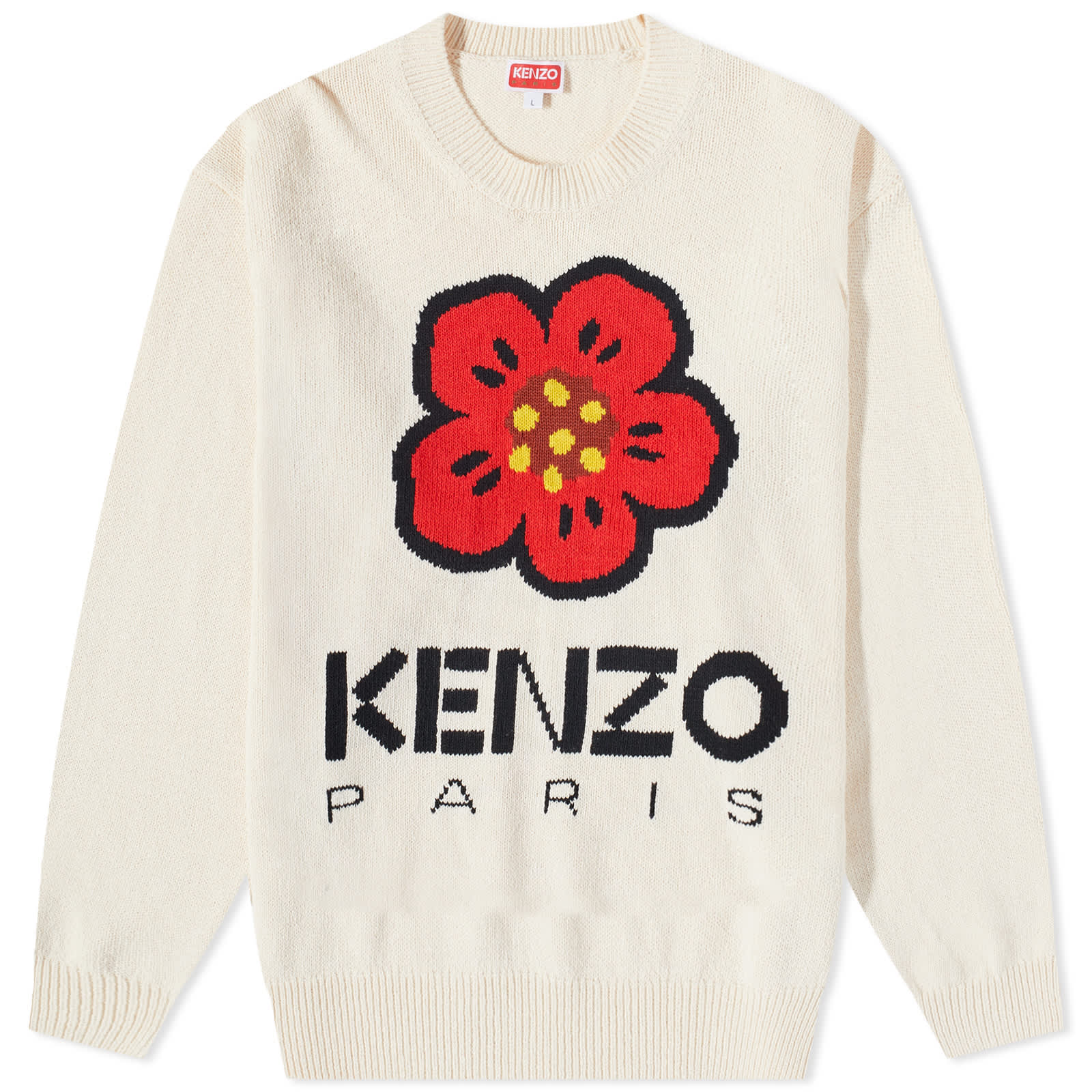 Kenzo PARIS Boke Flower Jumper Off White | END. (US)