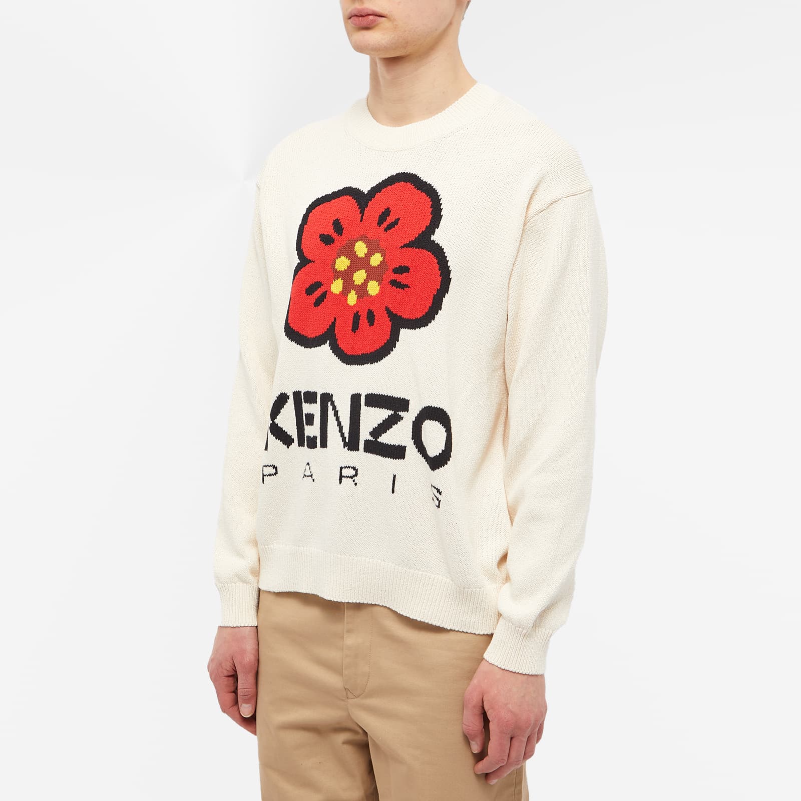 Kenzo PARIS Boke Flower Jumper Off White | END. (US)