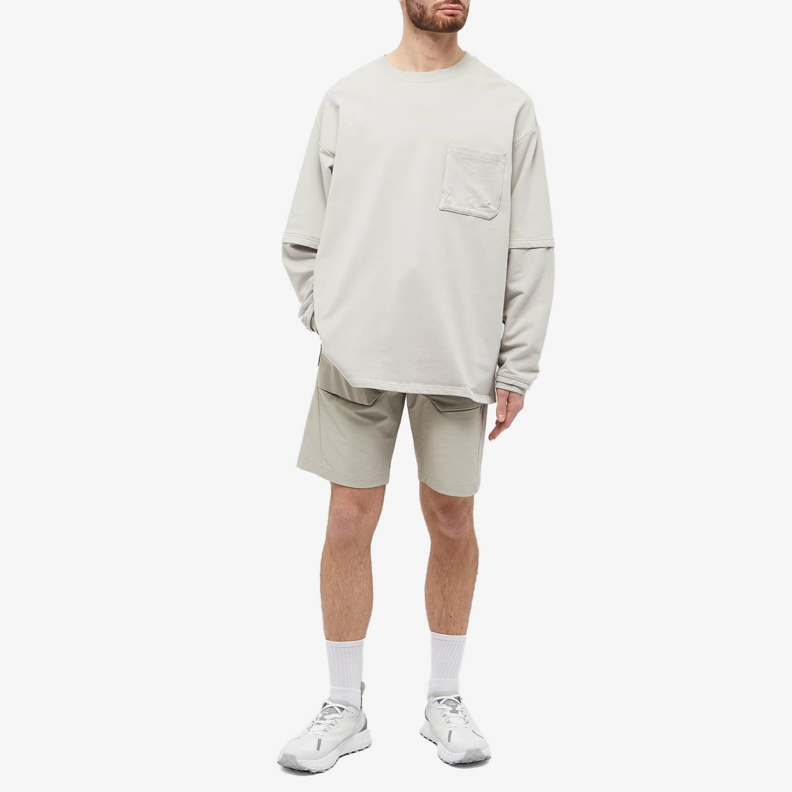 Snow Peak Active Comfort Shorts Beige | END. (HK)