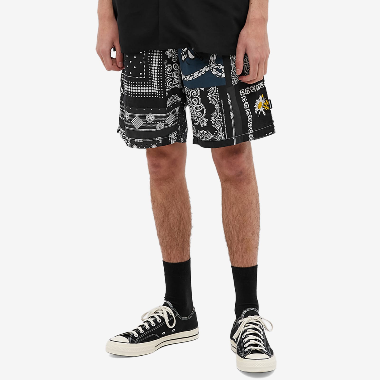 Neighborhood Bandana Short Black | END. (AU)