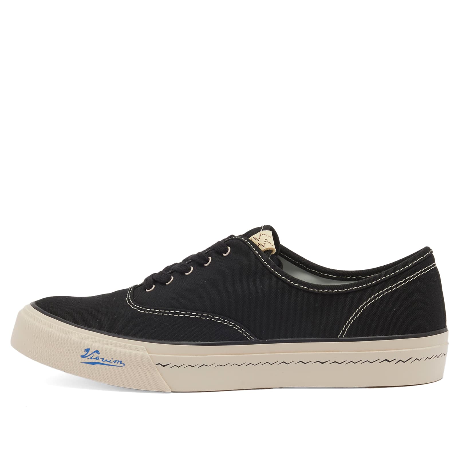 Visvim Logan Deck Lo Canvas Sneaker Black | END. (US)