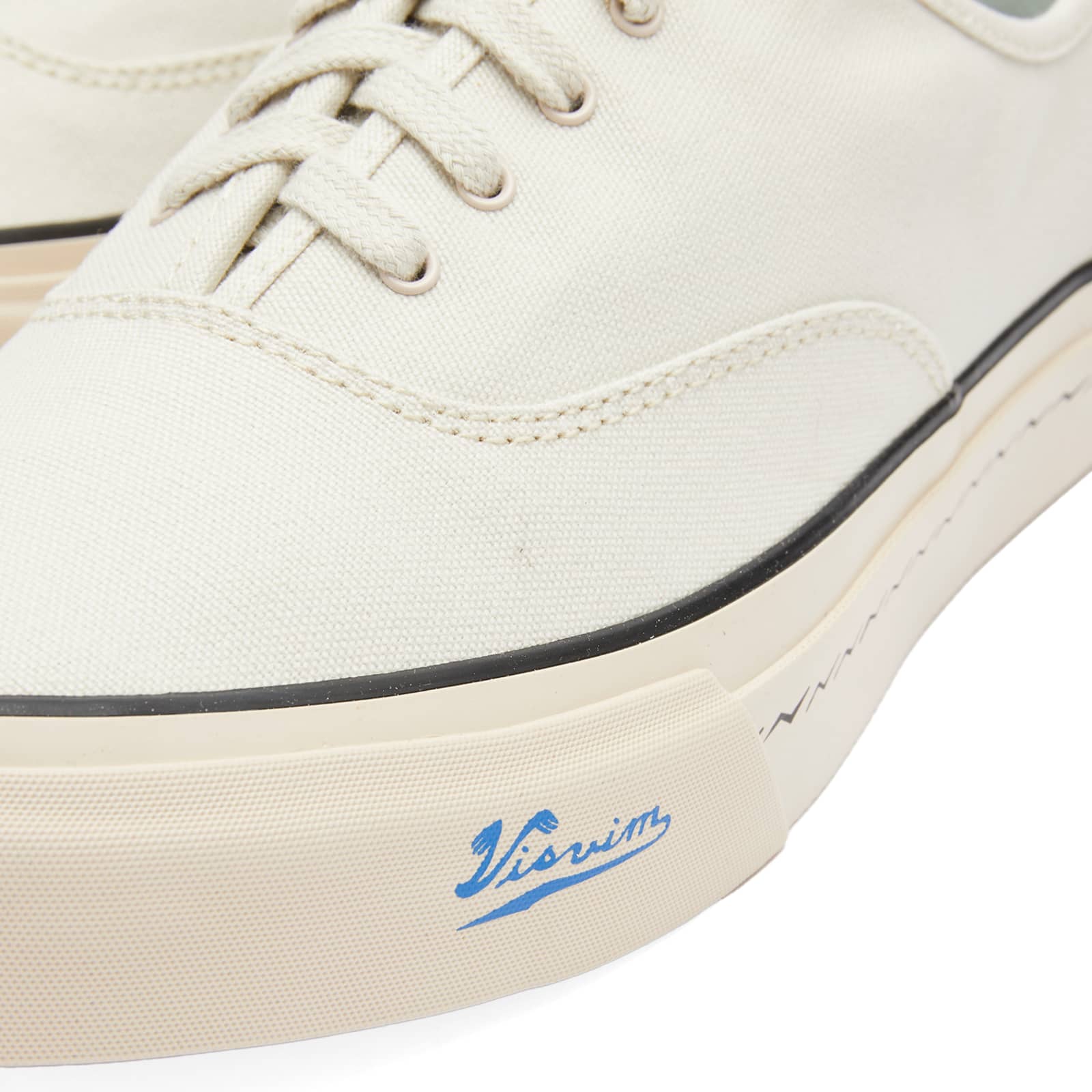 Visvim Logan Deck Lo Canvas Sneaker White | END. (CA)