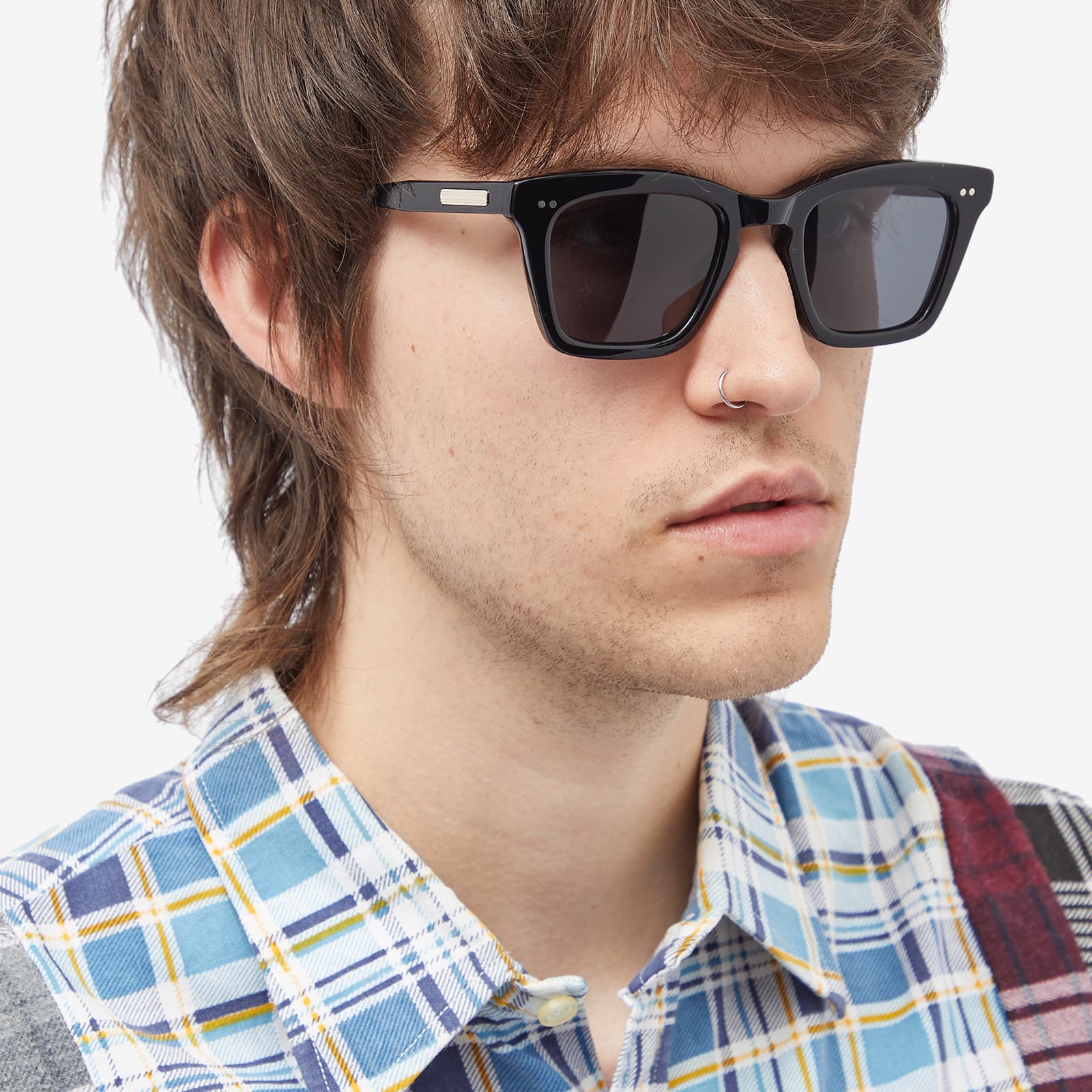 Neighborhood x Native Sons Chase Sun Glasses Black×Grey | END. (CN) Neighborhood x Native Sons Chase Sun Glasses Black×Grey | END. (CN)