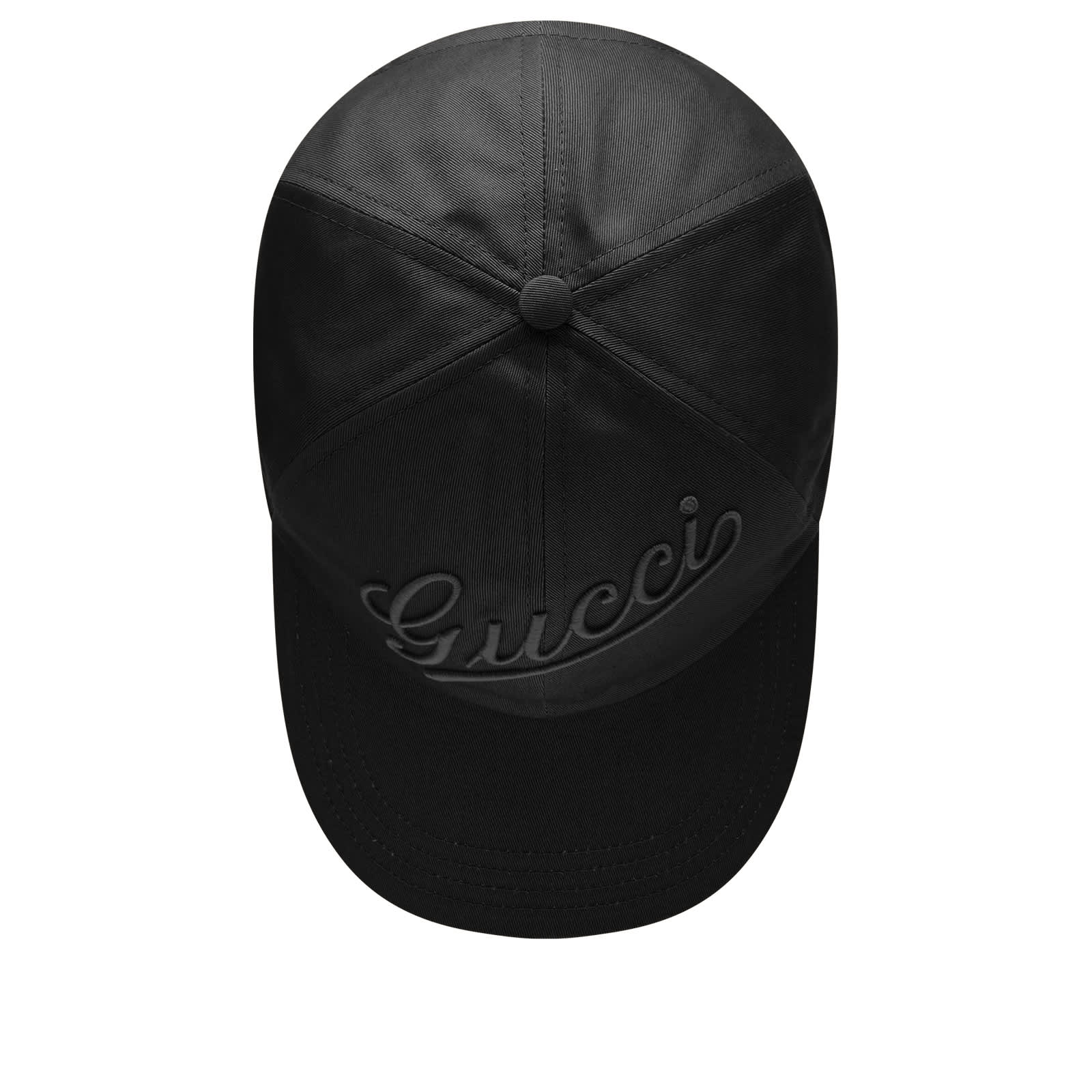 Gucci Script Logo Cap Black | END. (US)