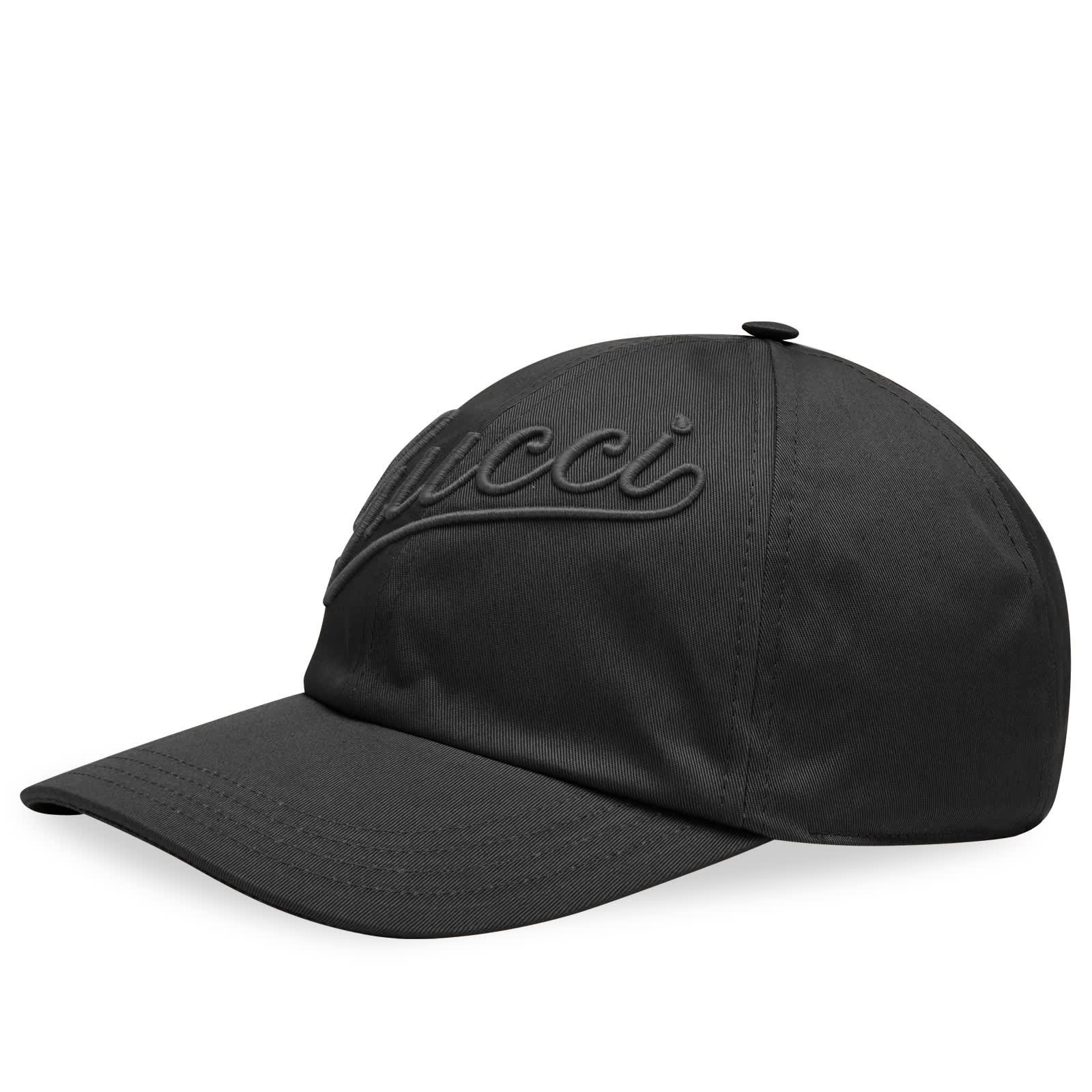 Gucci Script Logo Cap Black | END. (US)