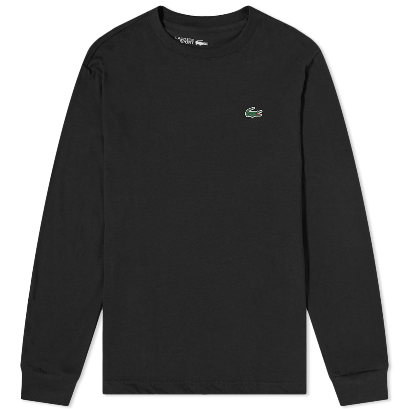 Lacoste Long Sleeve Classic T Shirt Black End Uk