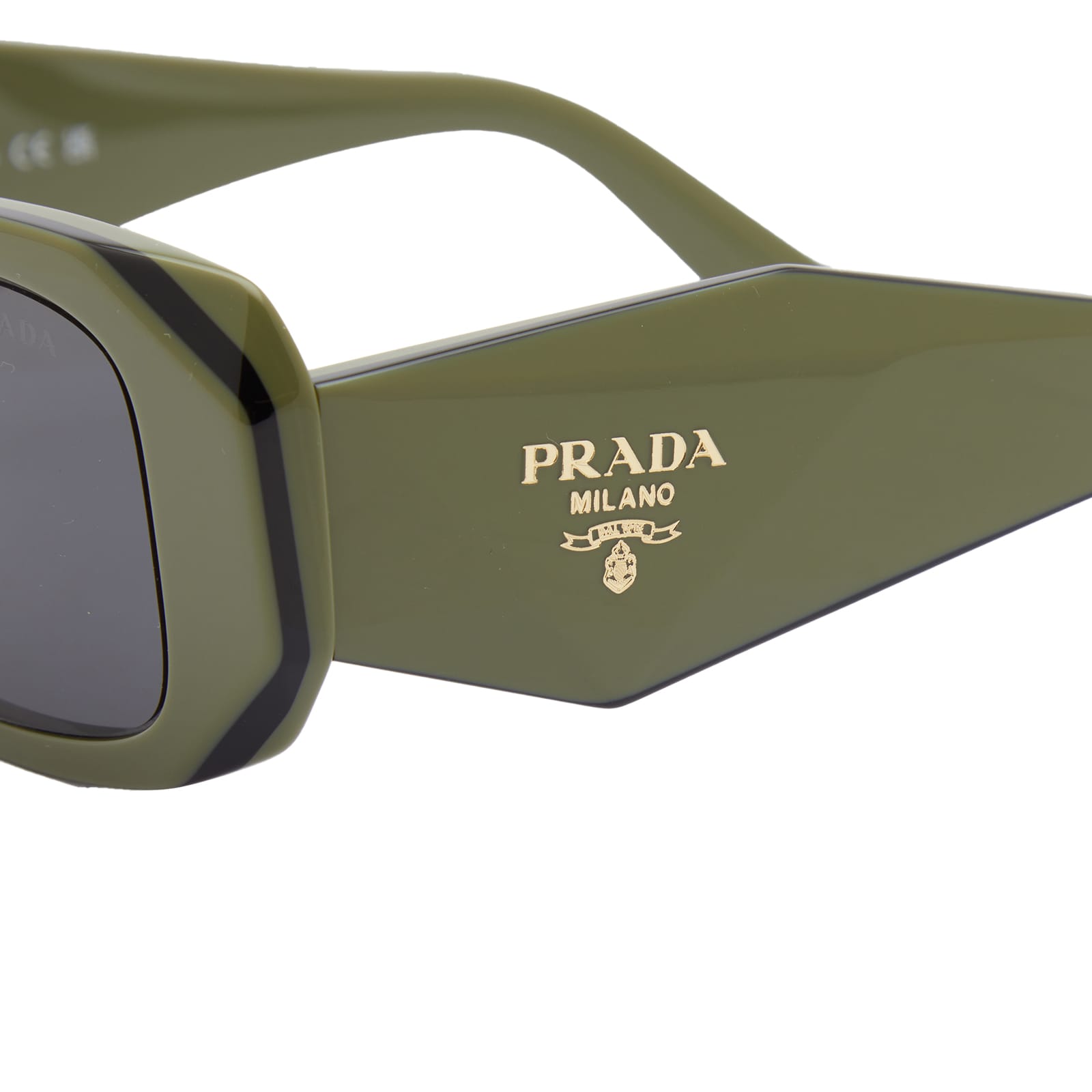 Prada Eyewear PR 17WS Sunglasses Sage & Black | END. (GB)