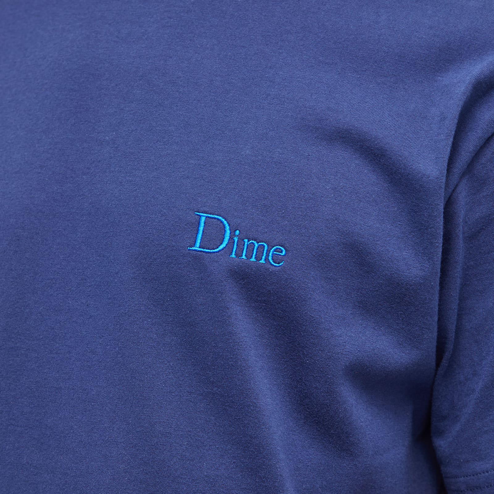 Dime Classic Small Logo T-Shirt Navy | END. (US)