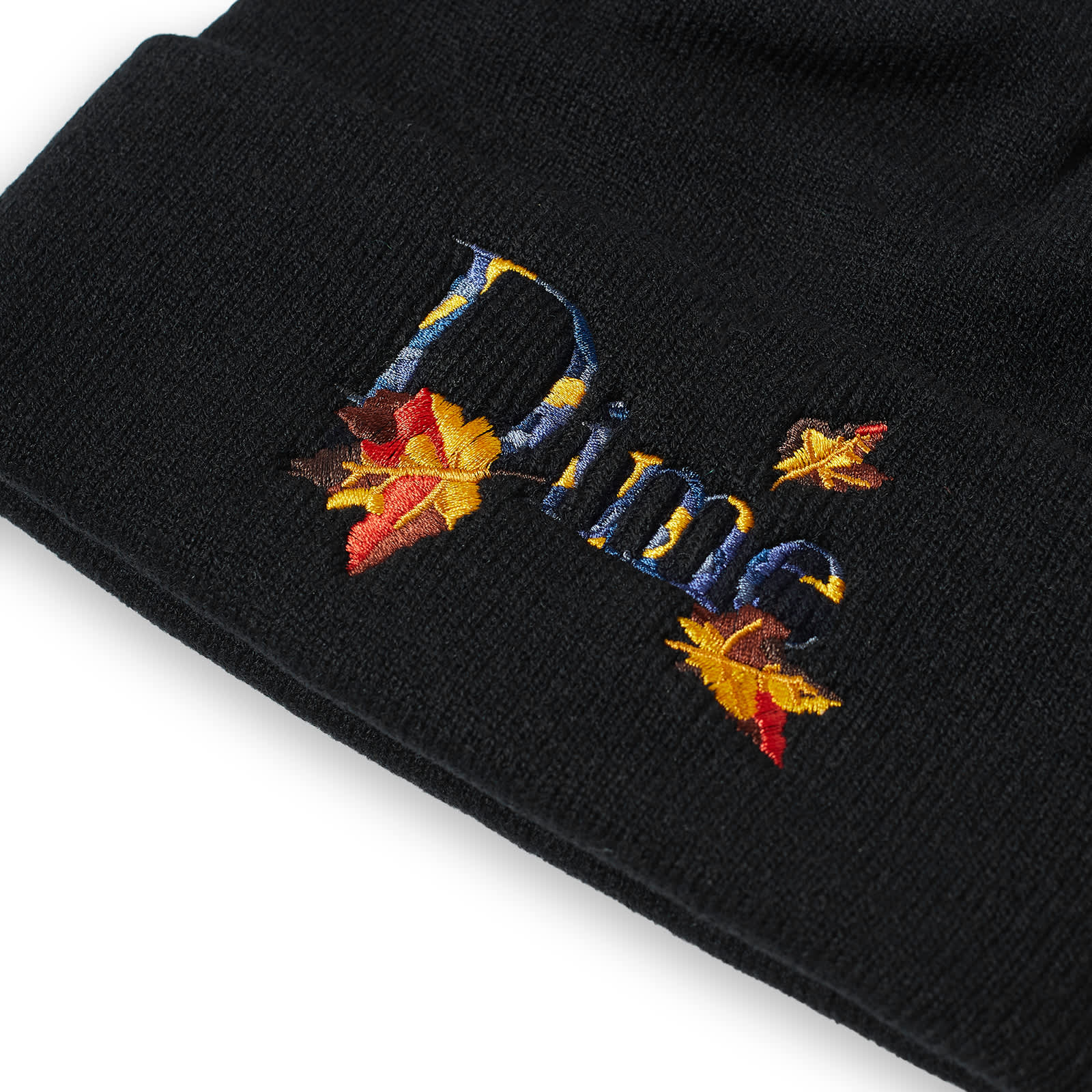 Dime Classic Leafy Fold Beanie Black | END. (JP)