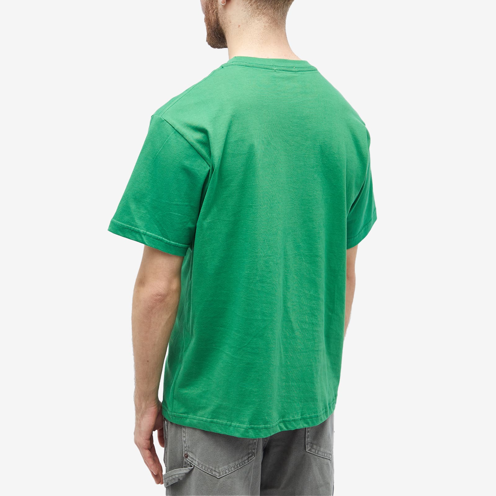 Dime Classic Small Logo T-Shirt Green | END.