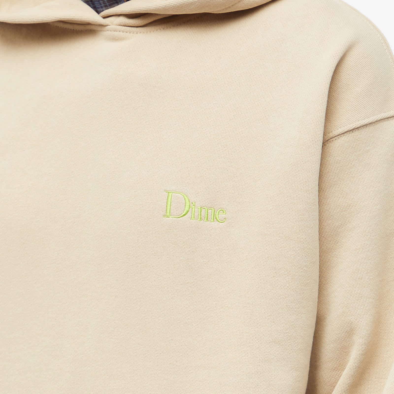 Dime Classic Small Logo Hoodie Sand | END. (GB)