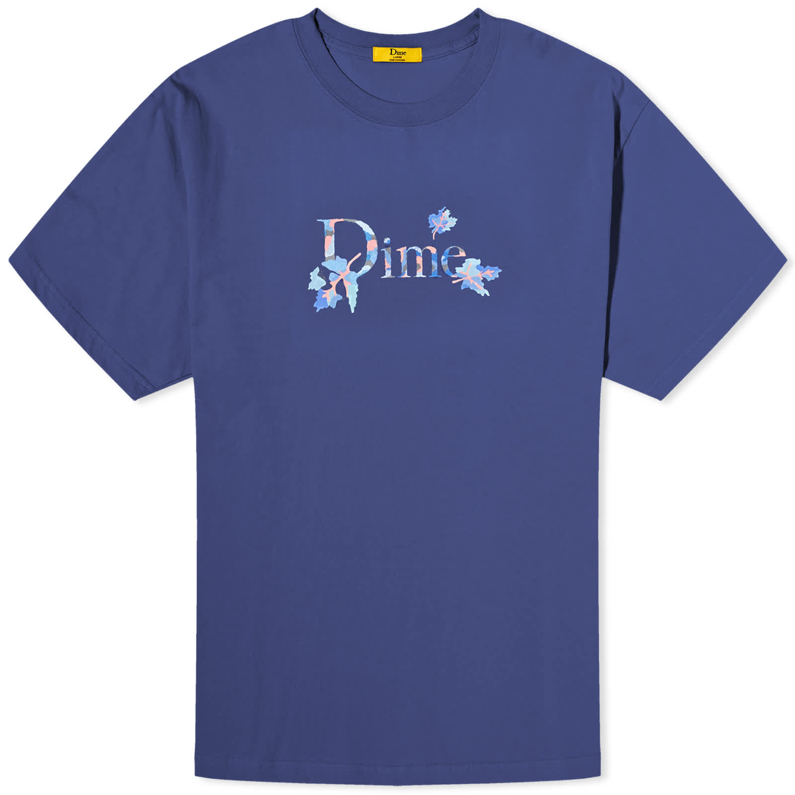 Dime Classic Leafy T-Shirt Navy | END.