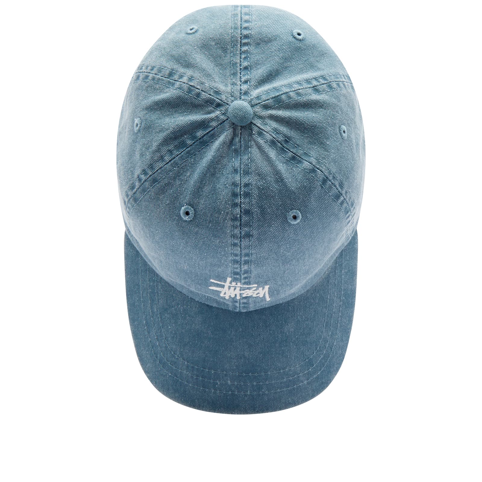 Stussy Washed Stock Low Pro Cap Dark Teal | END. (HK)