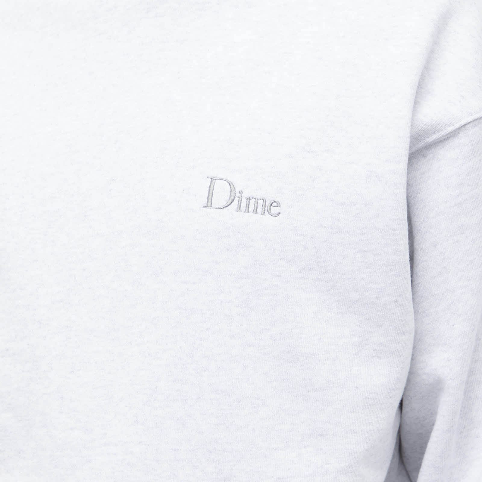 Dime Classic Small Logo Hoodie Ash | END. (SG)