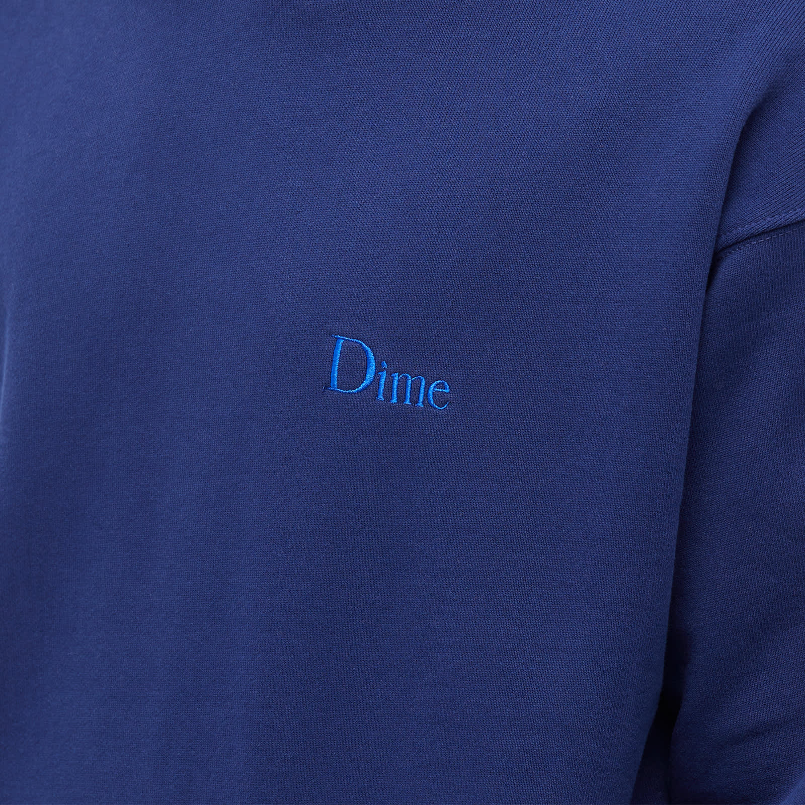 Dime Classic Small Logo Hoodie Navy | END. (US)