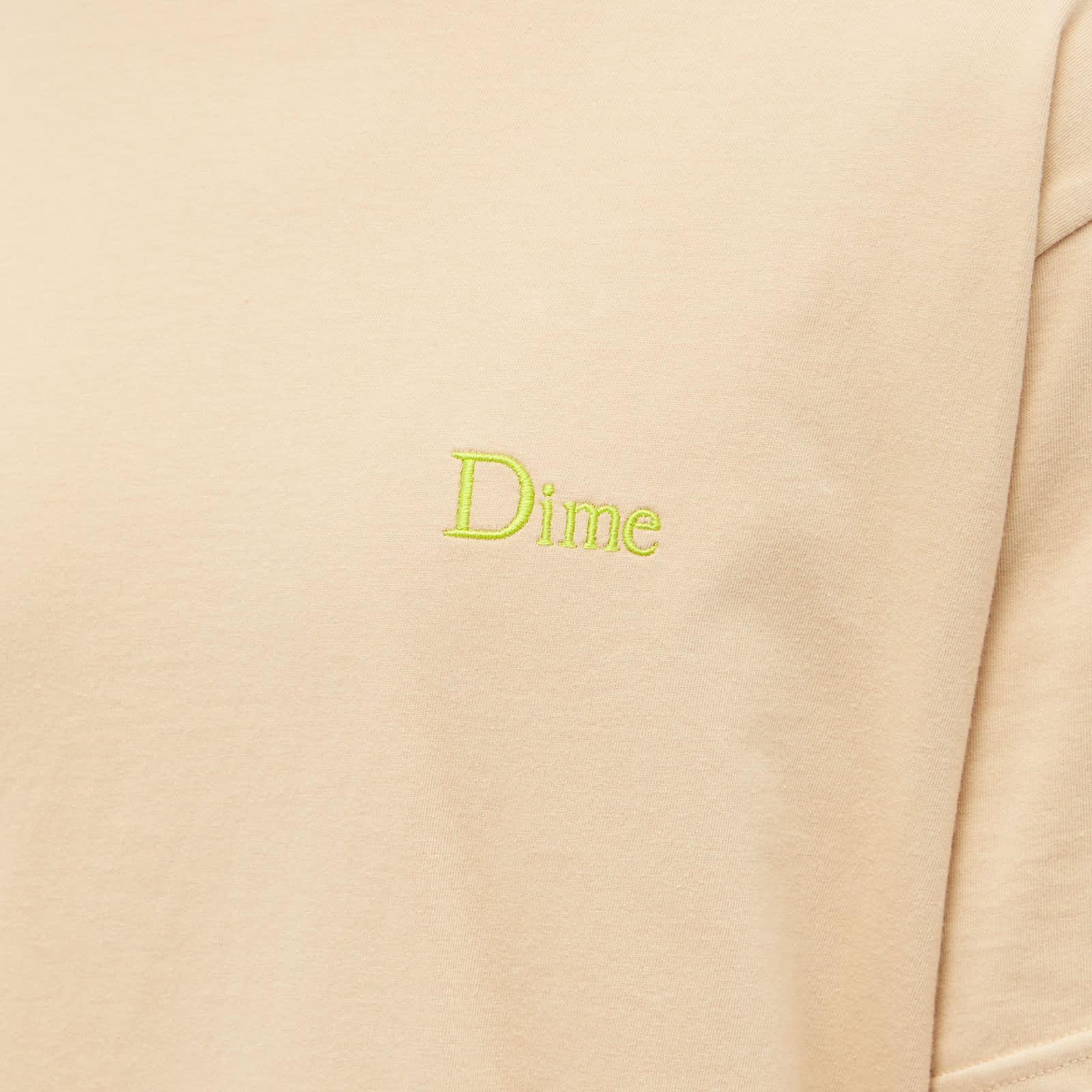 Dime Classic Small Logo T-Shirt Sand | END. (GB)