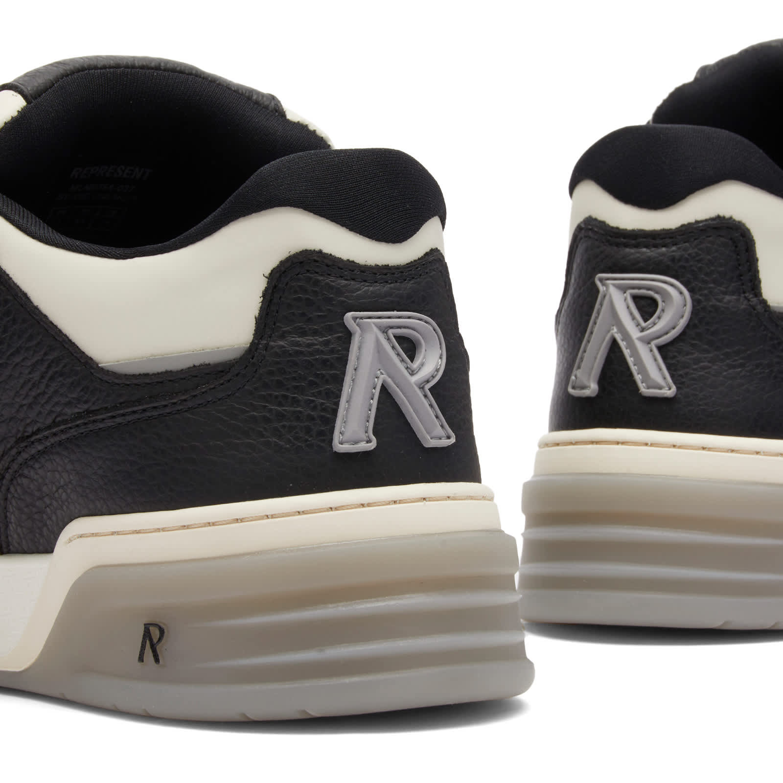 Represent Studio Sneaker Black Vintage White | END. (HK)