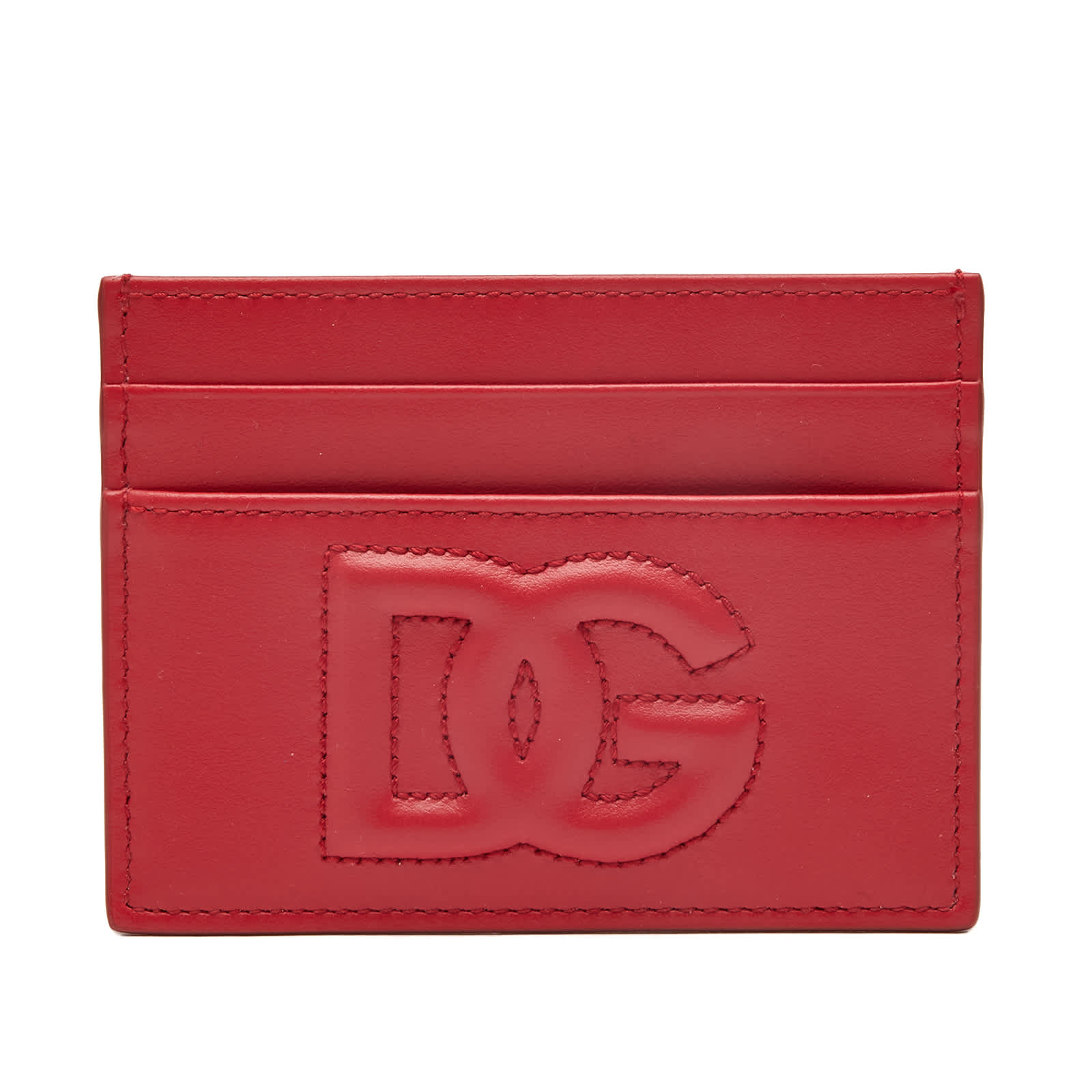 Dolce & Gabbana Leather Card Holder Rosso | END. (GB)
