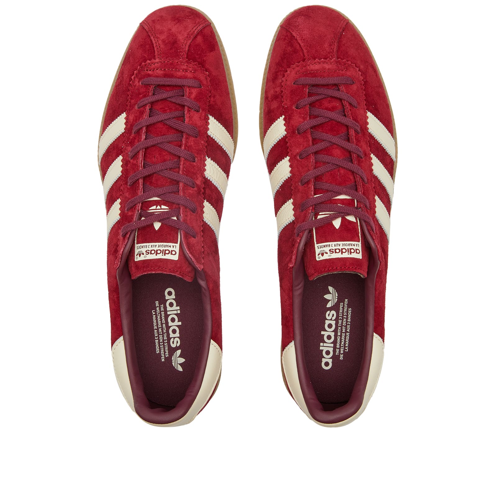 Adidas Bermuda Burgundy, White & Maroon | END. (HK)