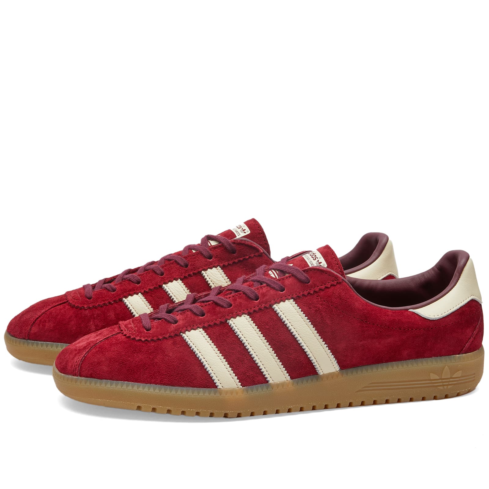 Adidas Bermuda Burgundy, White & Maroon | END. (US)
