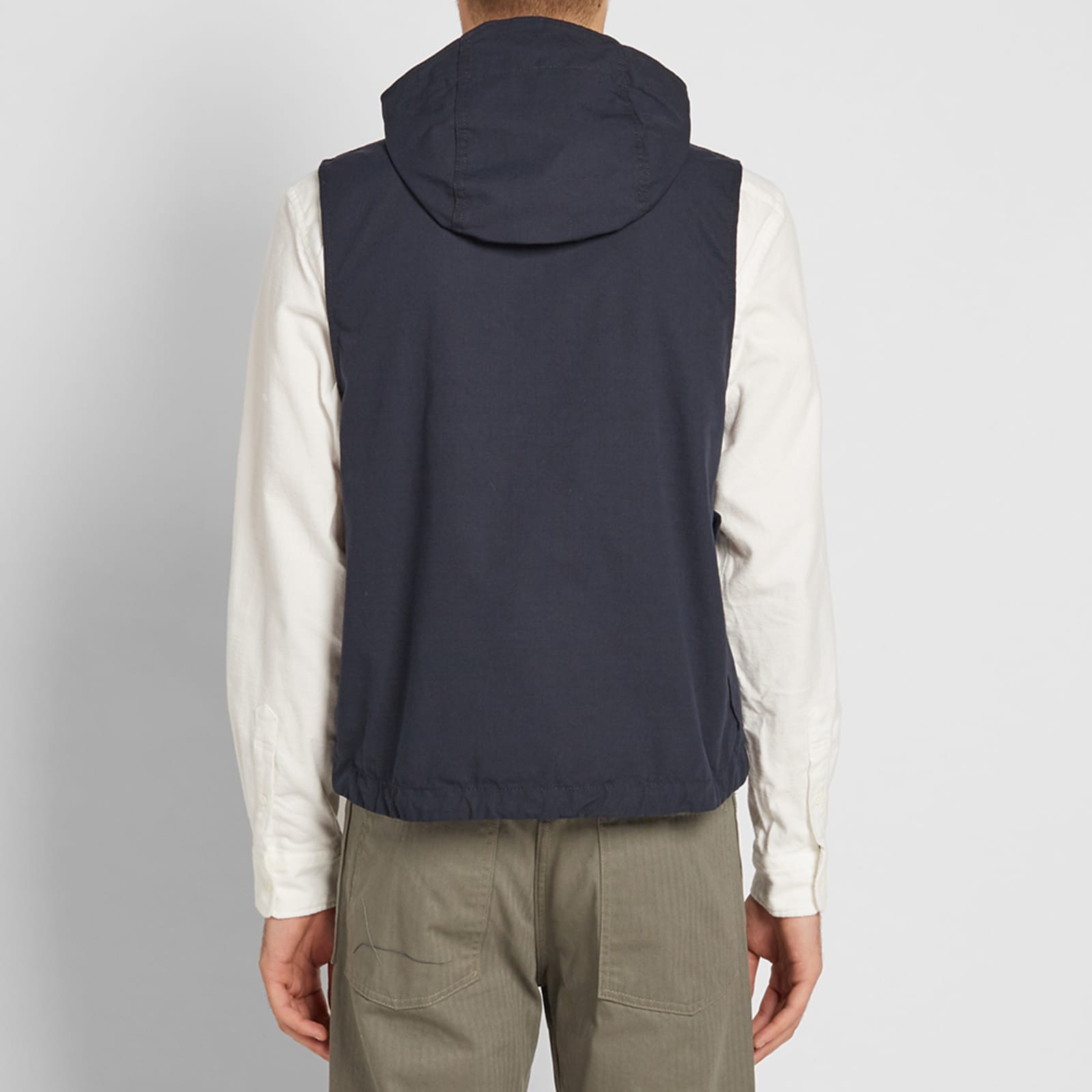 Engineered Garments Field Vest Dark Navy Nyco Ripstop | END.