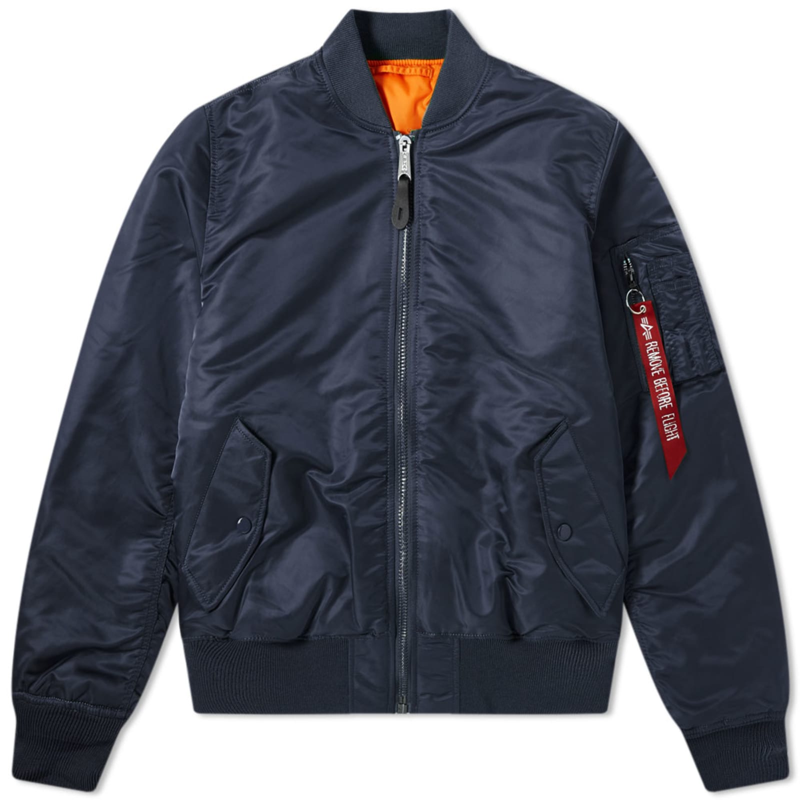 Alpha Industries Classic MA-1 Jacket Replica Blue | END.