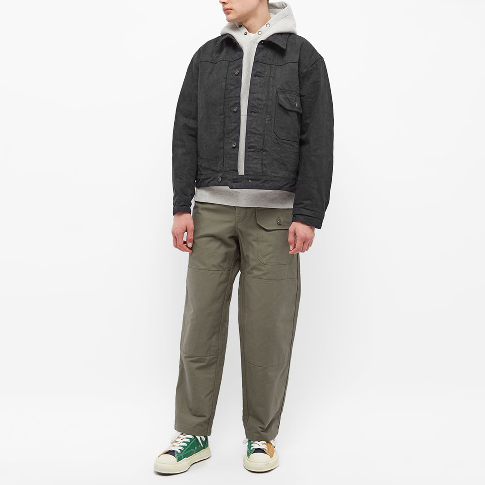 Engineered Garments Trucket Denim Jacket Black | END. (Global)