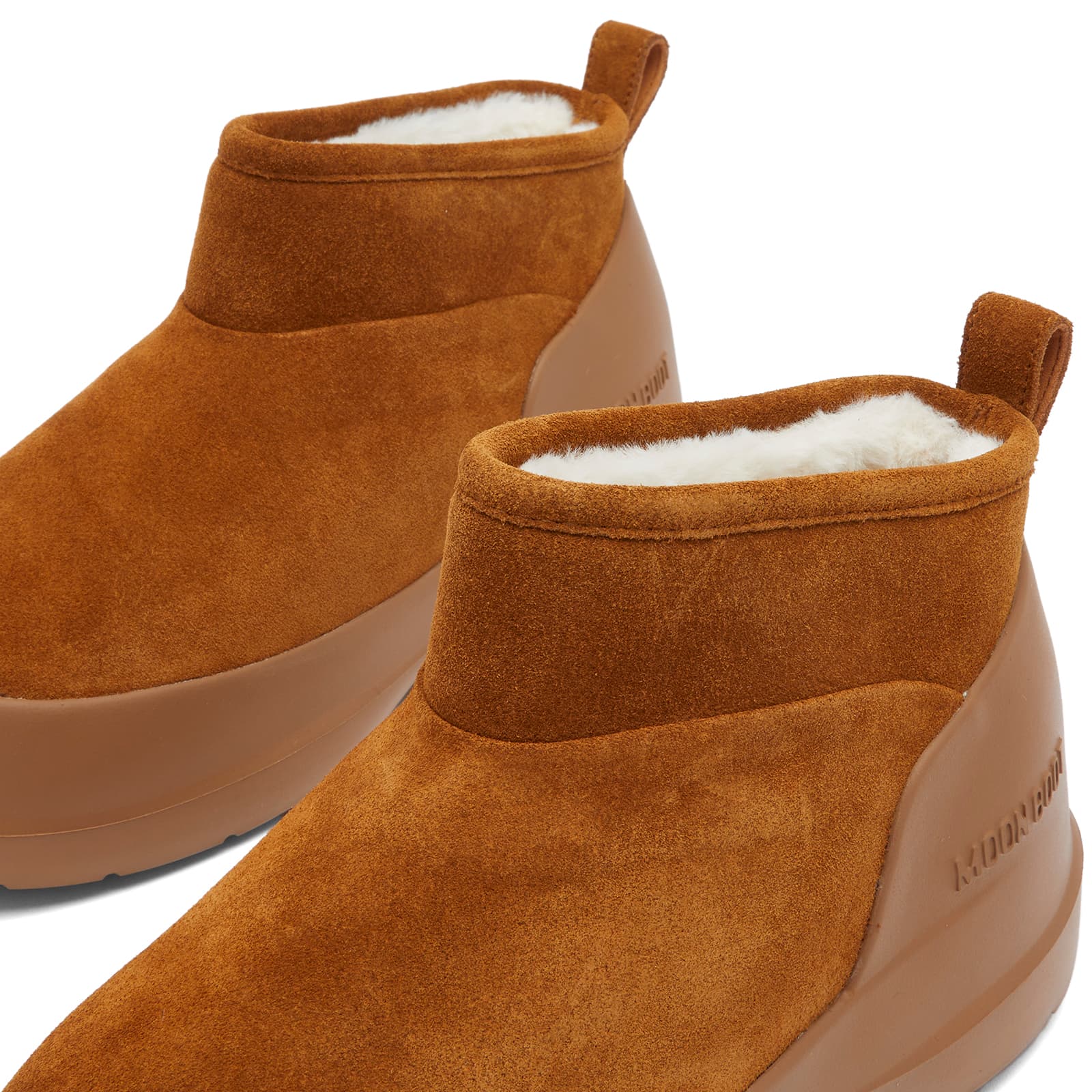 Moon Boot Luna Suede Low Boot Cognac | END. (CA)