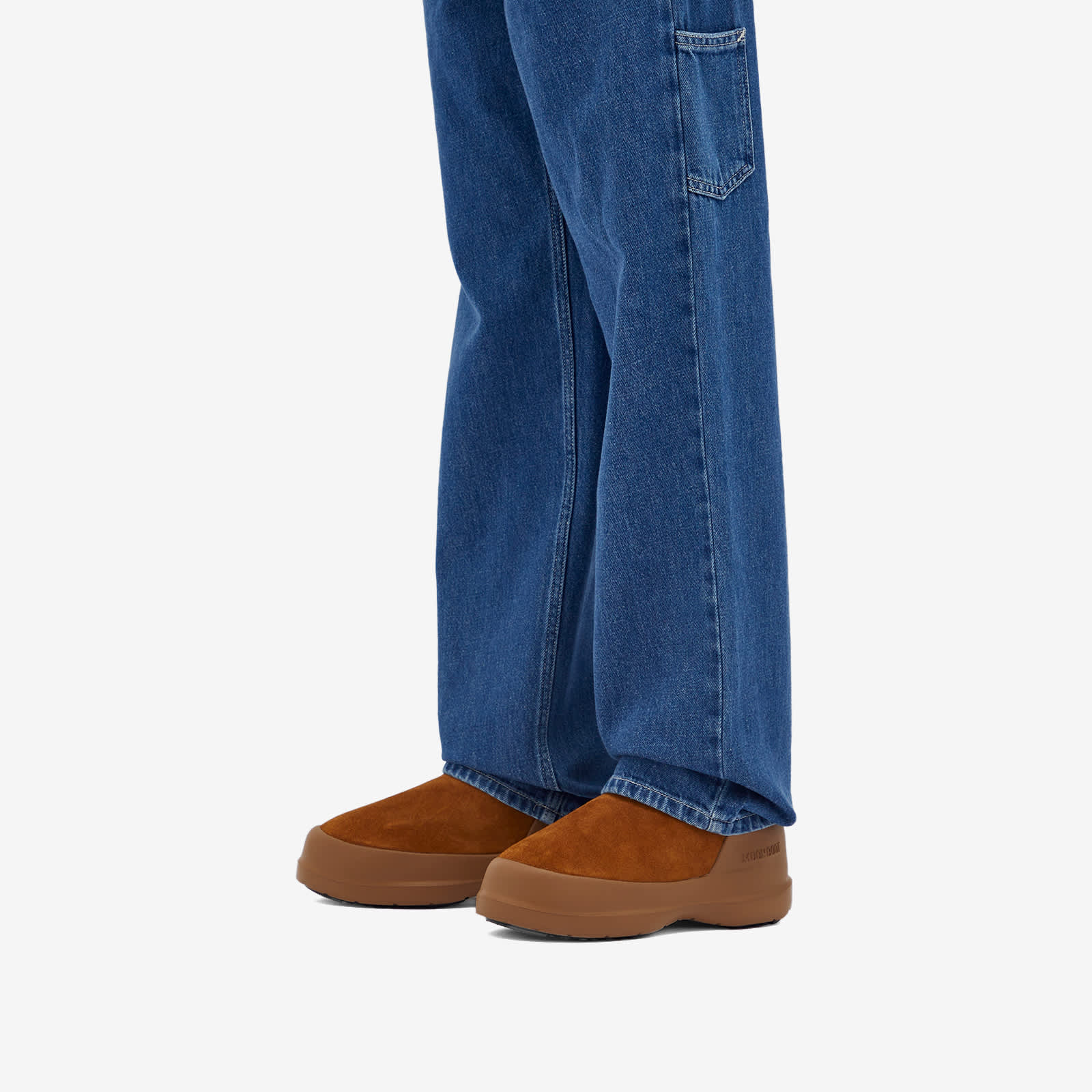 Moon Boot Luna Suede Low Boot Cognac | END. (CA)