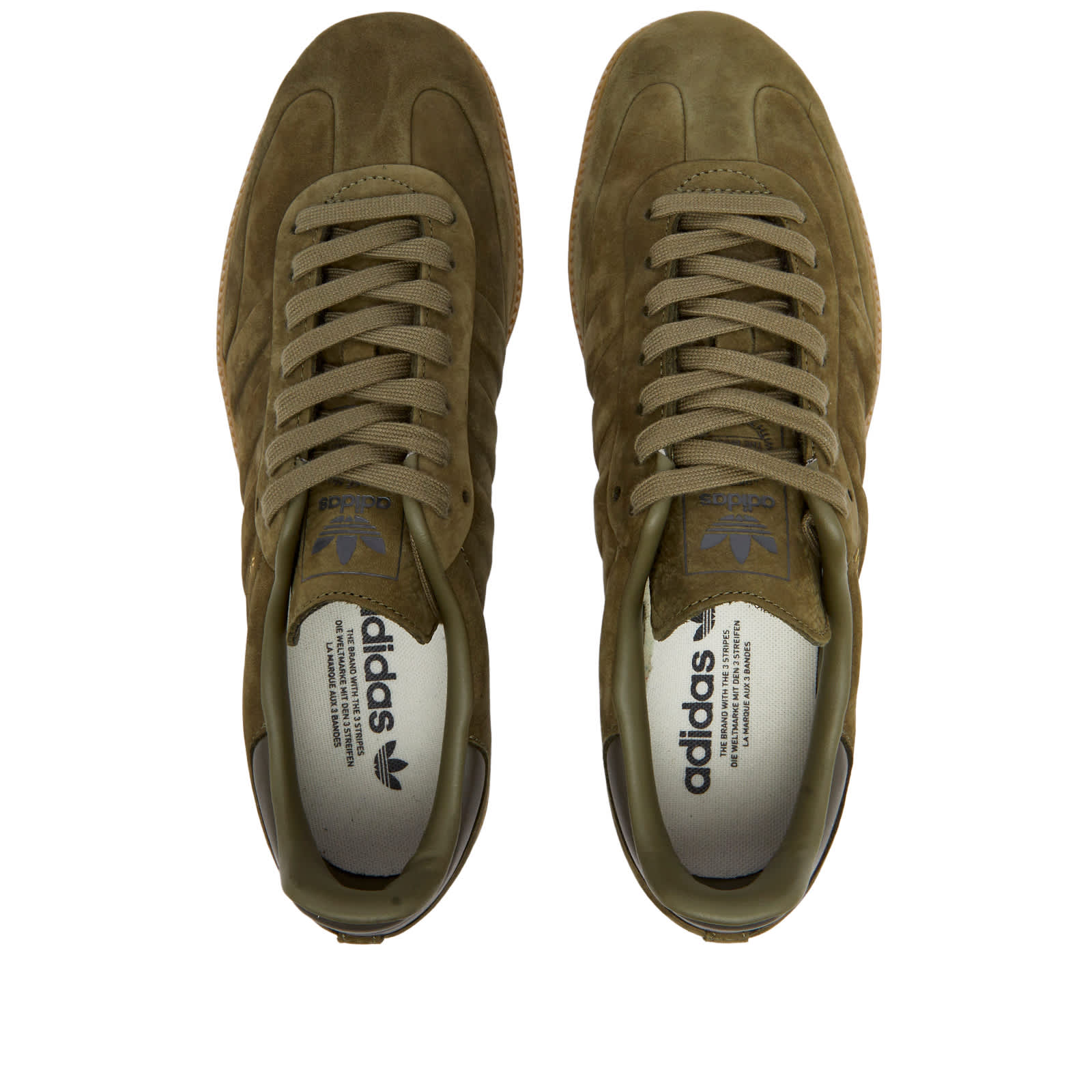 Adidas Samba Olive Strata & Gum | END. (US)