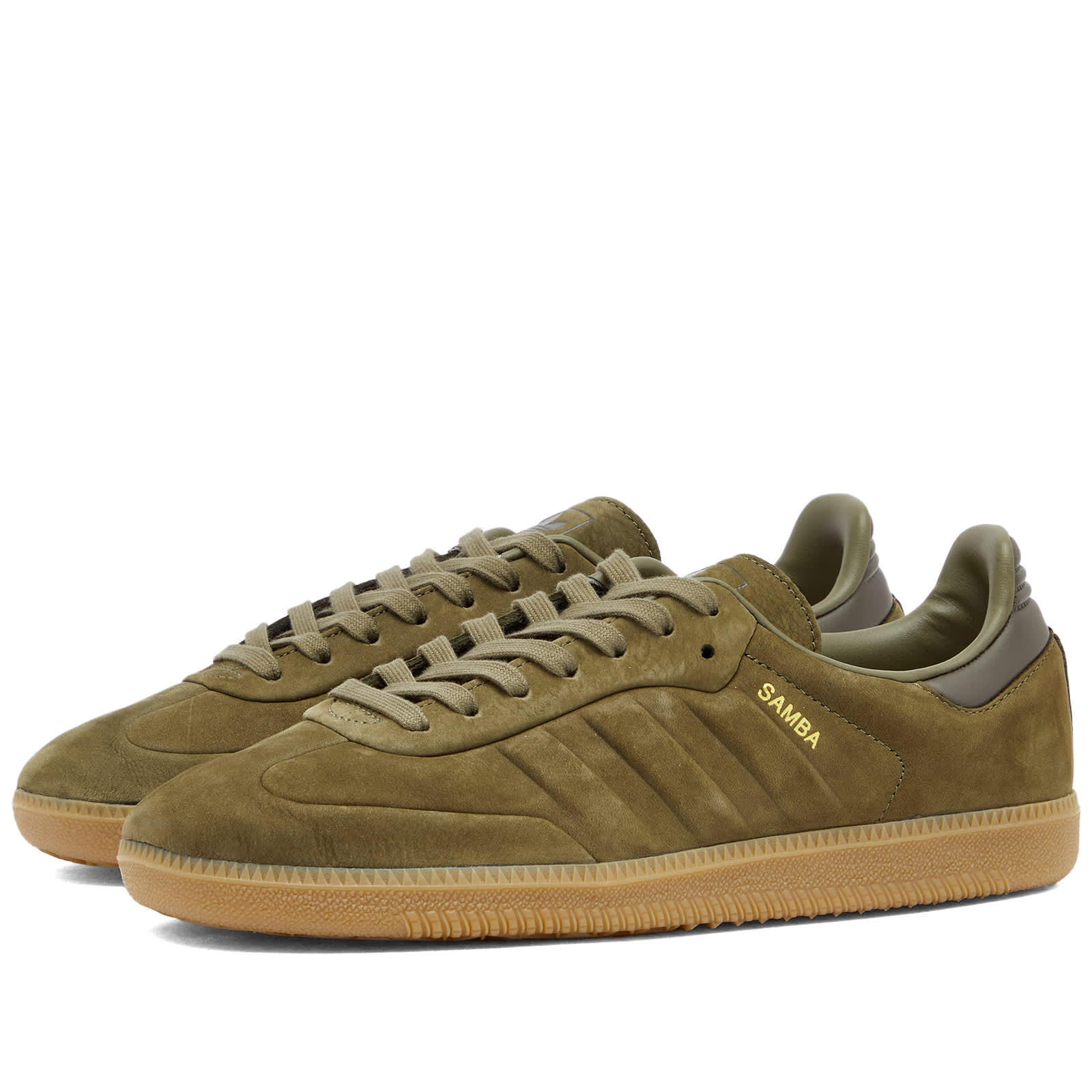 Adidas Samba Olive Strata & Gum | END. (US)