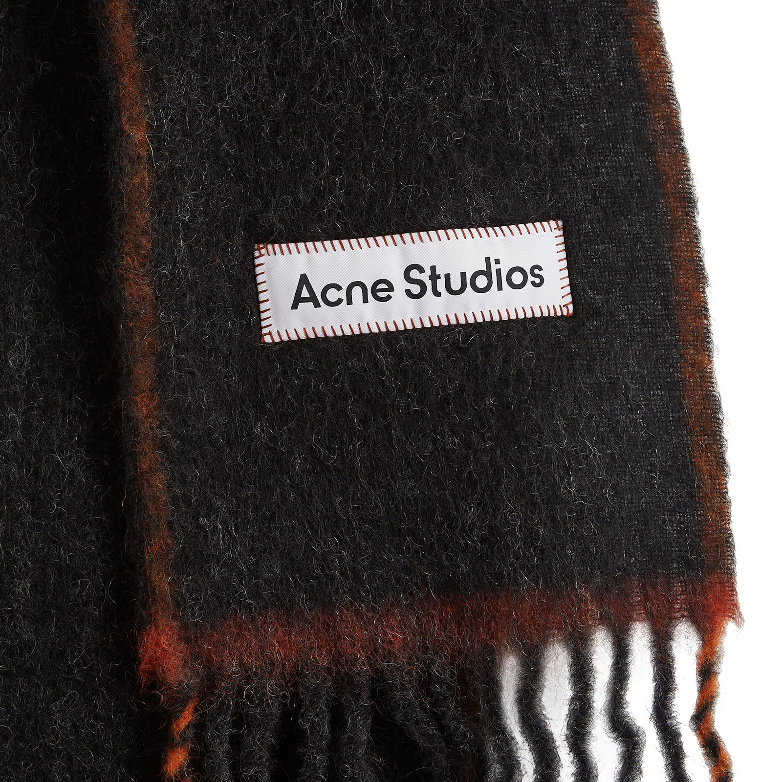 Acne Studios Vally Solid Scarf Black | END. (US)