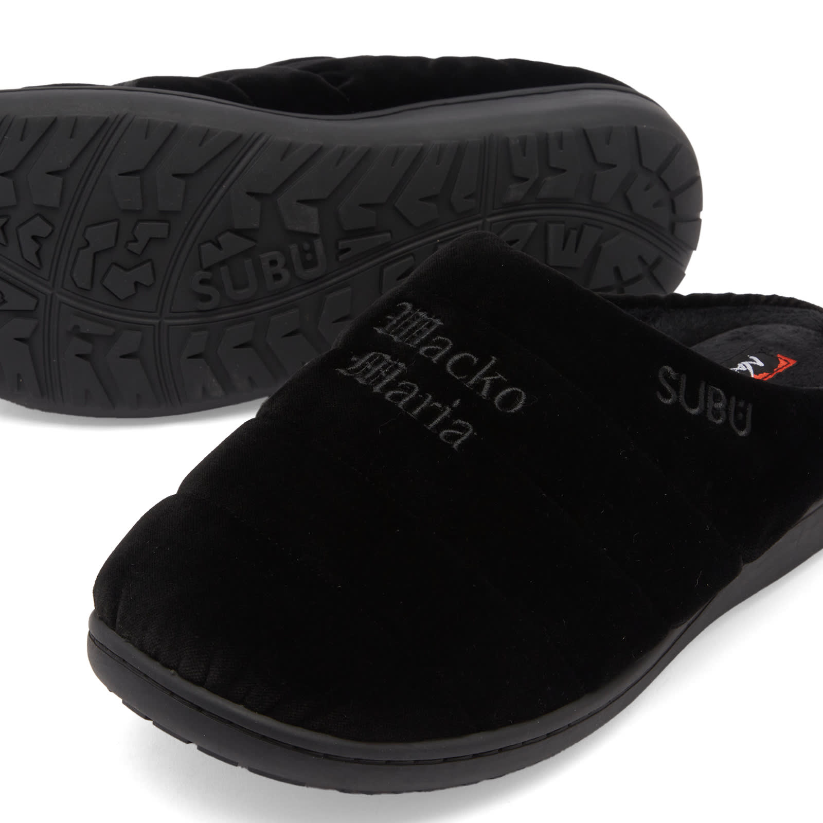 Wacko Maria x Nanga x Subu Aurora Winter Sandals Black | END. (GB)