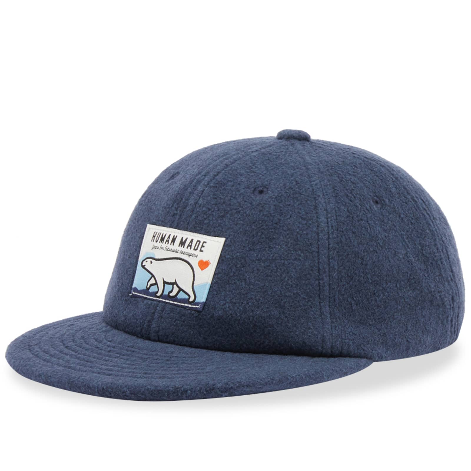 Human Made Fleece Cap Navy | END. (US)