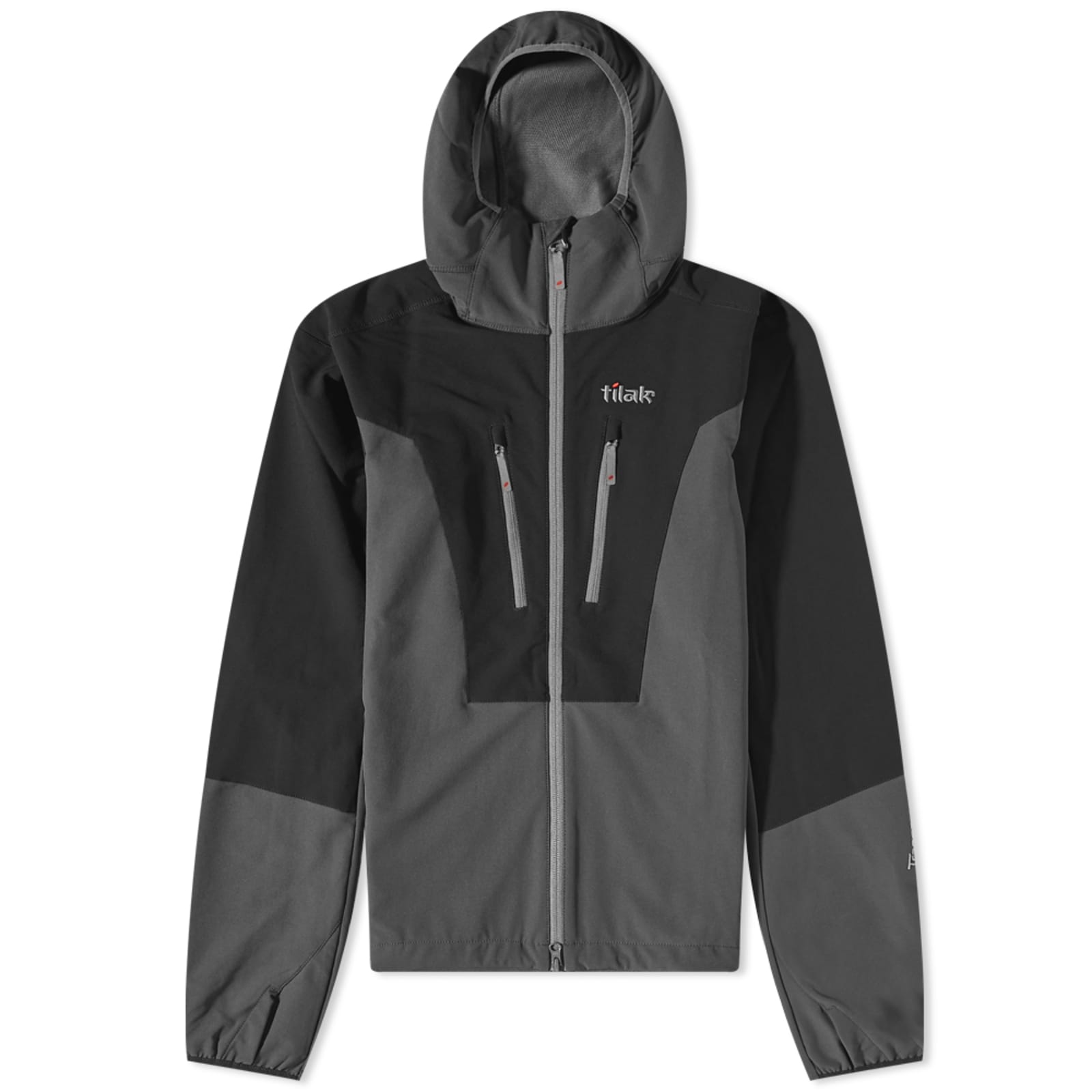 Tilak Trango Hooded Jacket Carbon & Black | END. (GB)