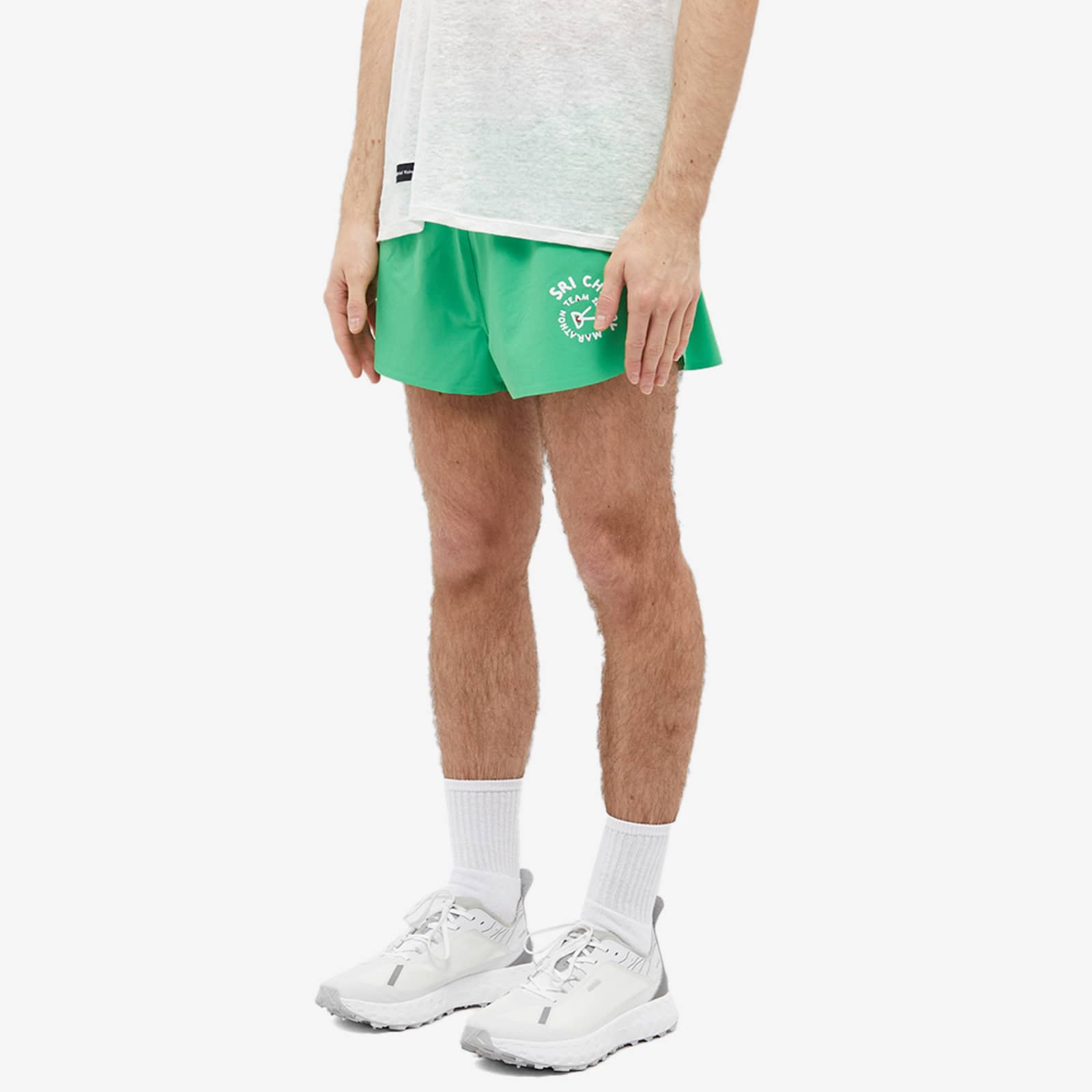 District Vision Mula Race Shorts Green | END.