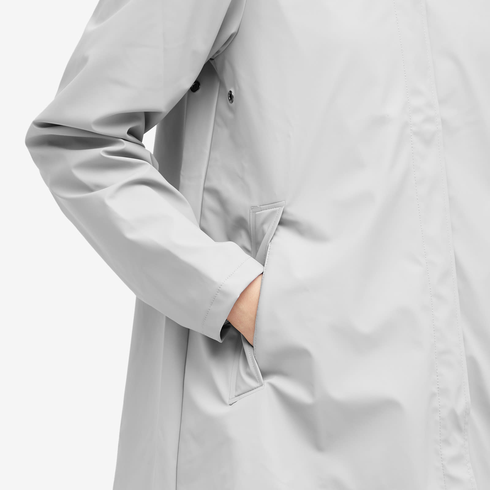 Rains A-Line Rain Coat Flint | END. (US)