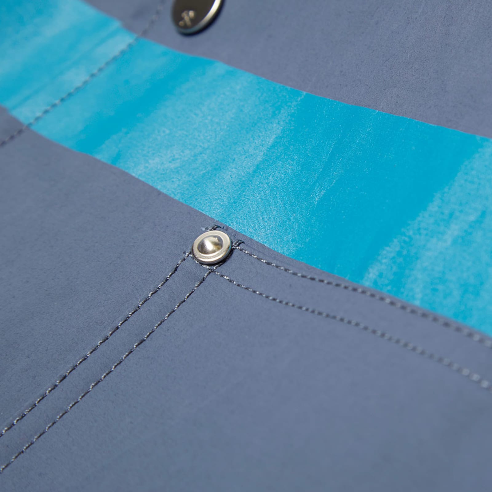 Over All Master Cloth Chest Stripe Chore Jacket Military Blue | END. (US)