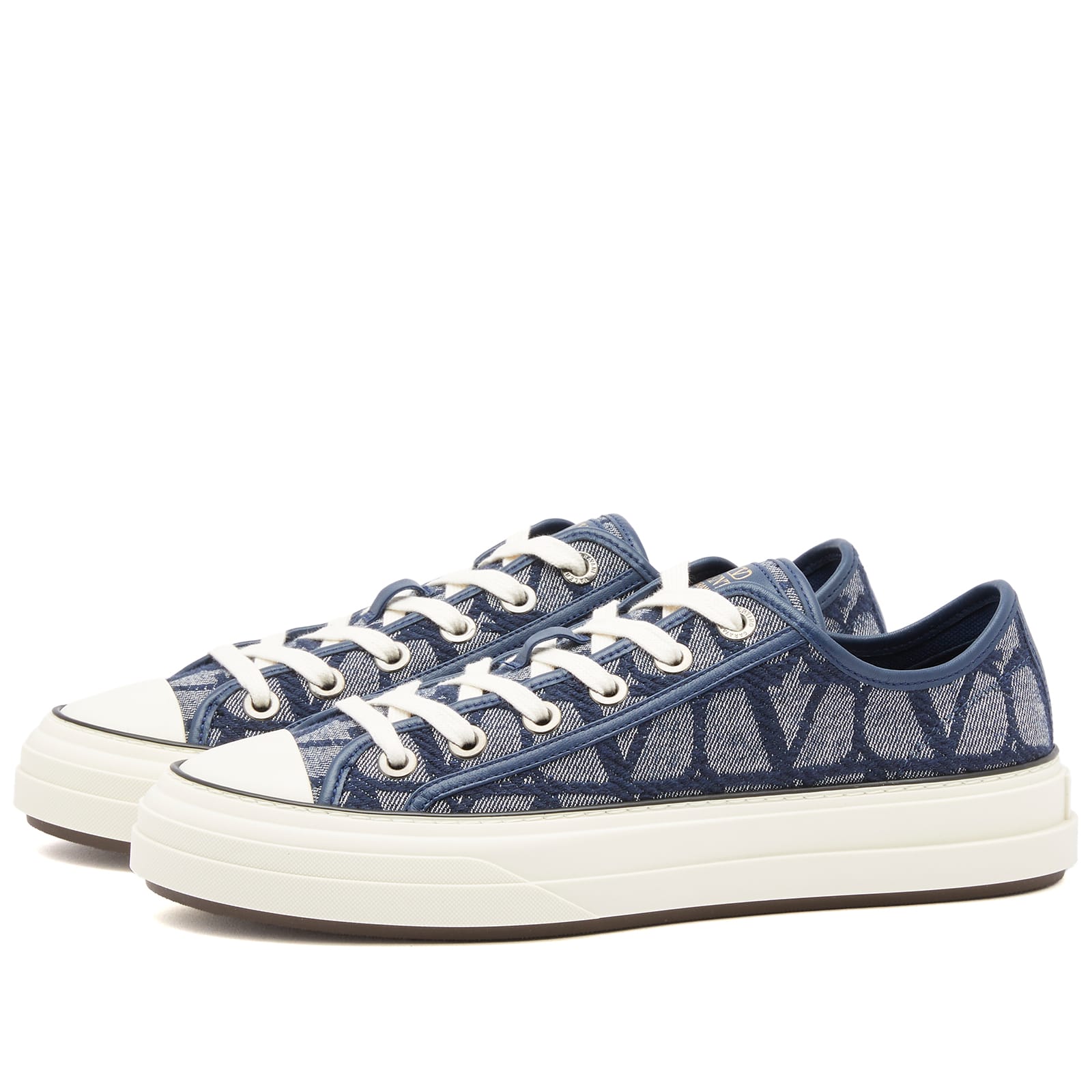 Valentino Icon Low Top Sneaker Denim Blue | END. (HK)