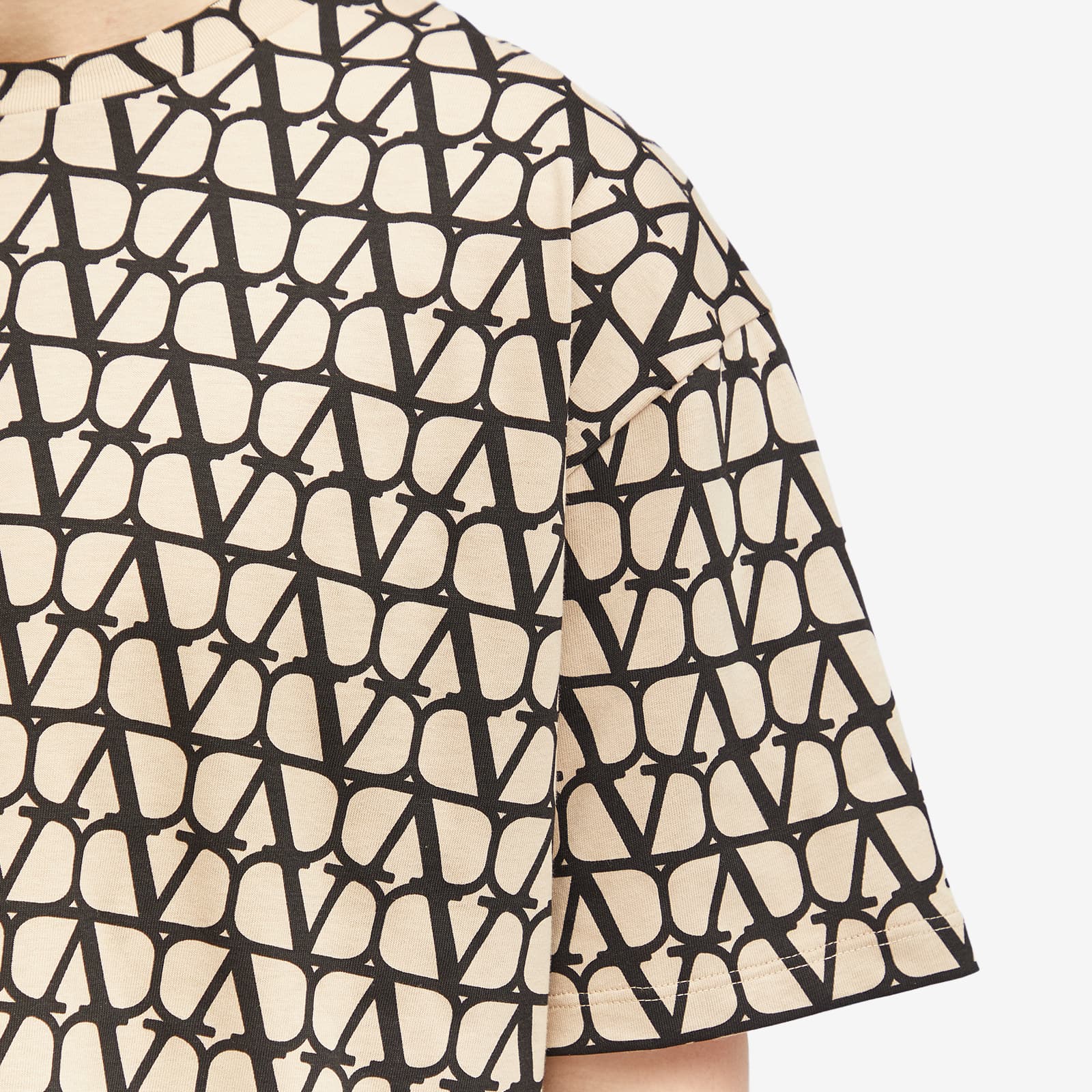 Valentino Icon Oversized Tee Beige | END. (US)