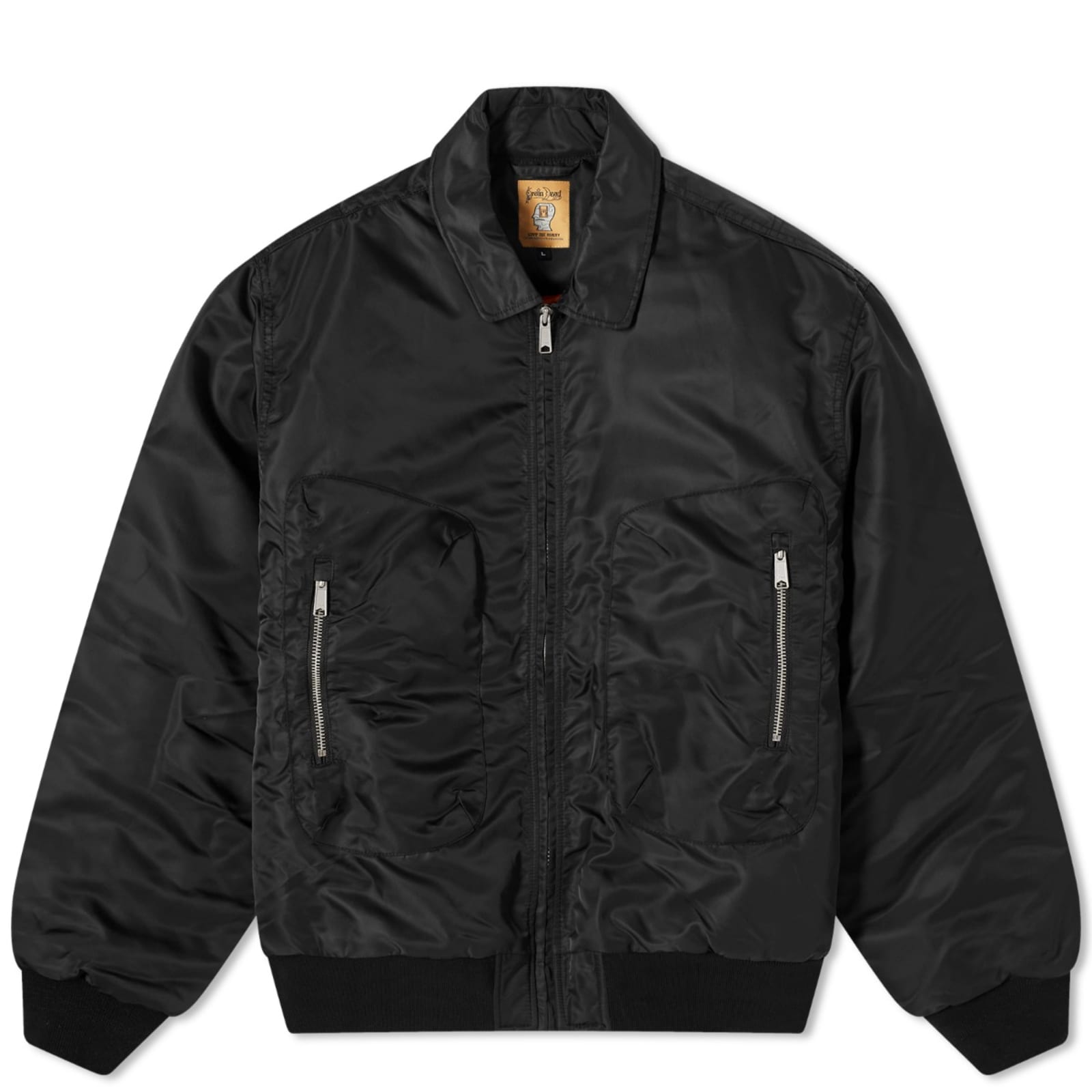 Brain Dead 3D Flight Jacket Black | END. (GB)