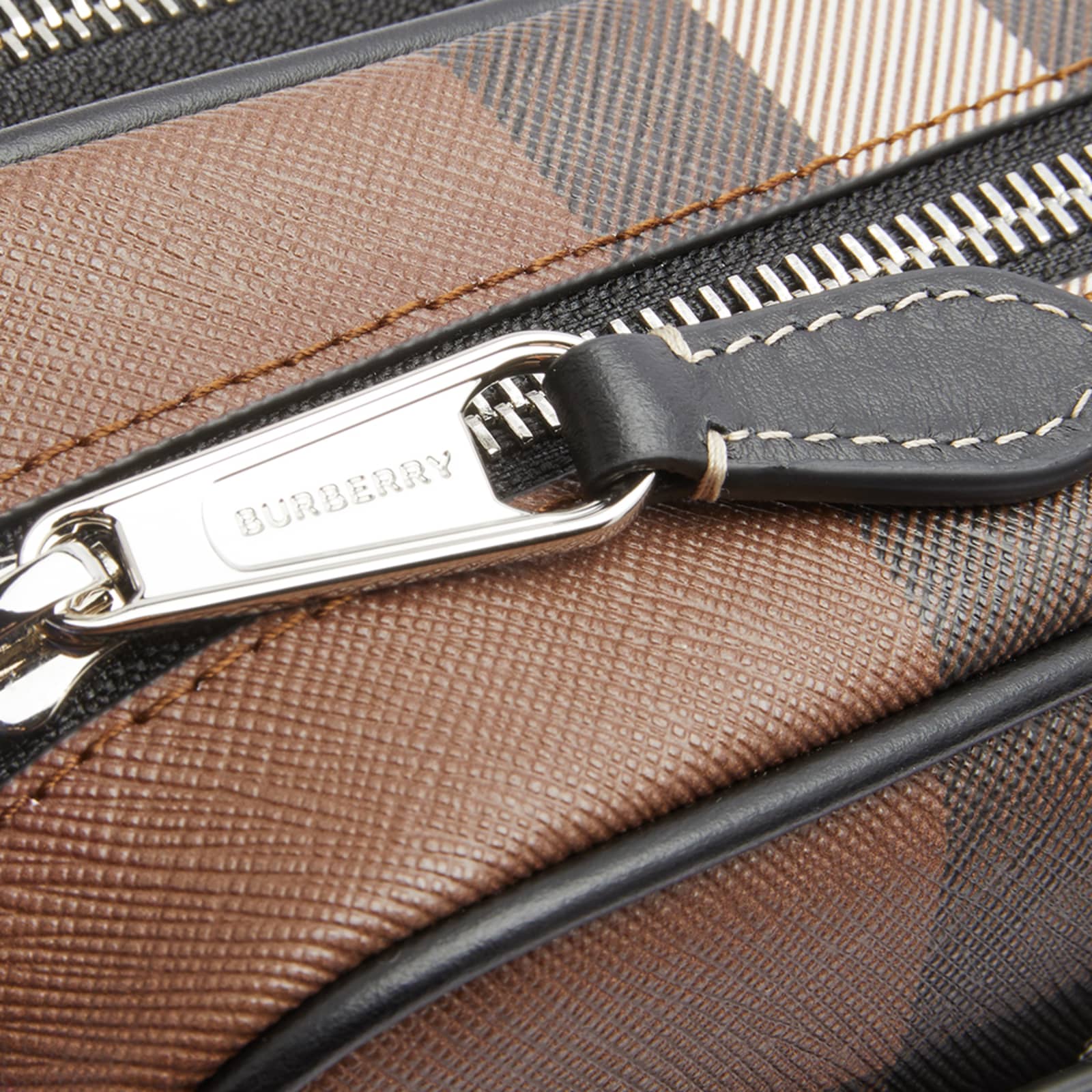 Burberry Paddy Giant Check Shoulder Bag Dark Birch Brown | END. (GB)