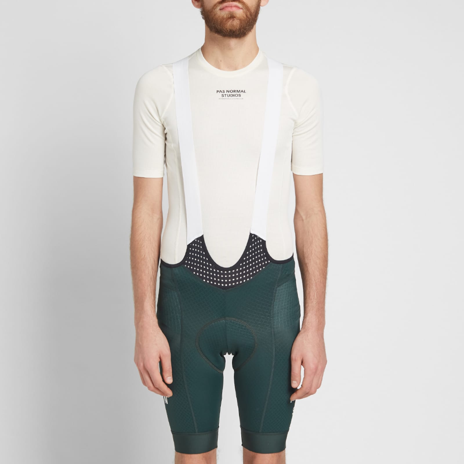 Pas Normal Studios Mechanism Bib Dark Green | END.