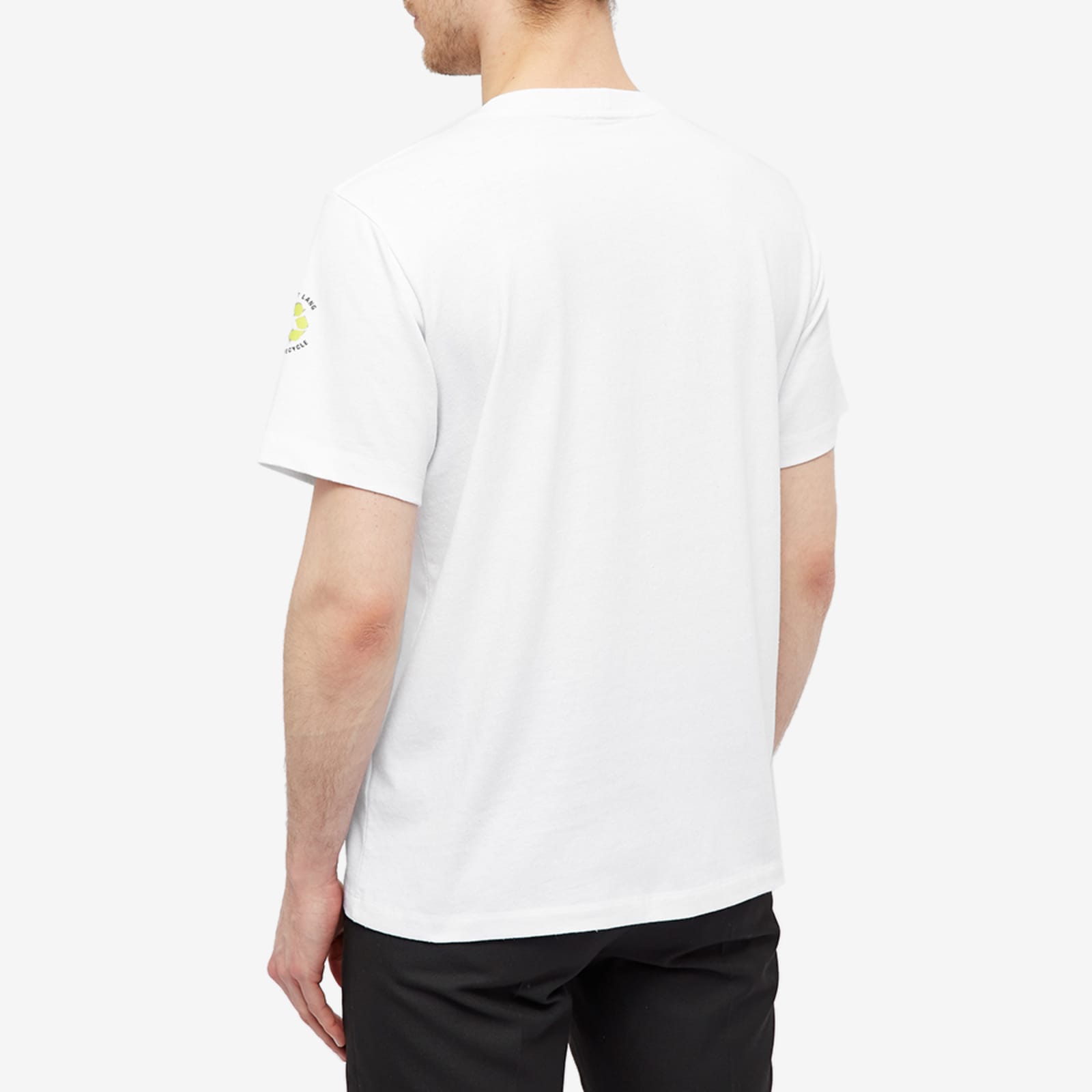Helmut Lang Recycled Label T-Shirt White | END.
