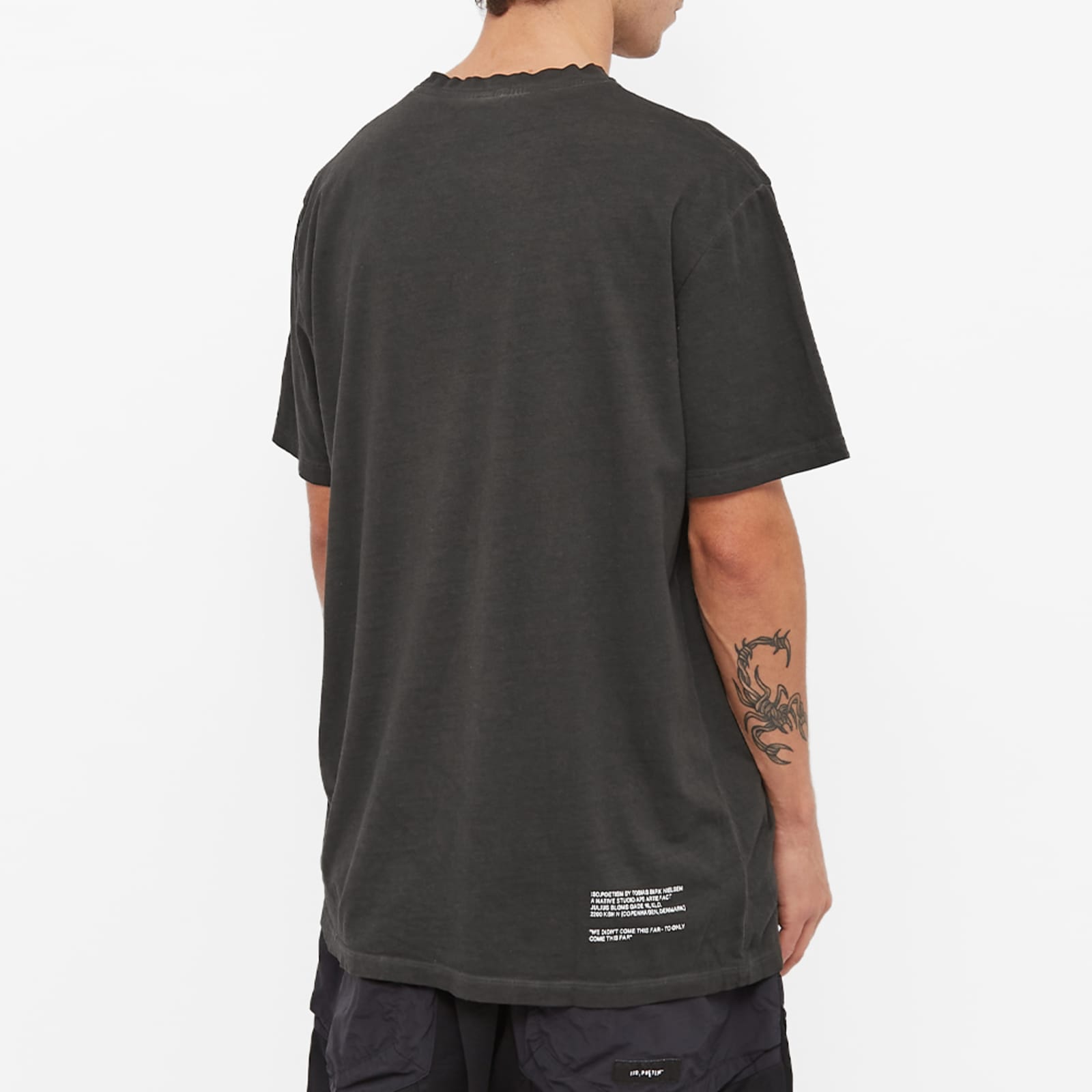Tobias Birk Nielsen Keel Logo Tee Black | END. (CN)