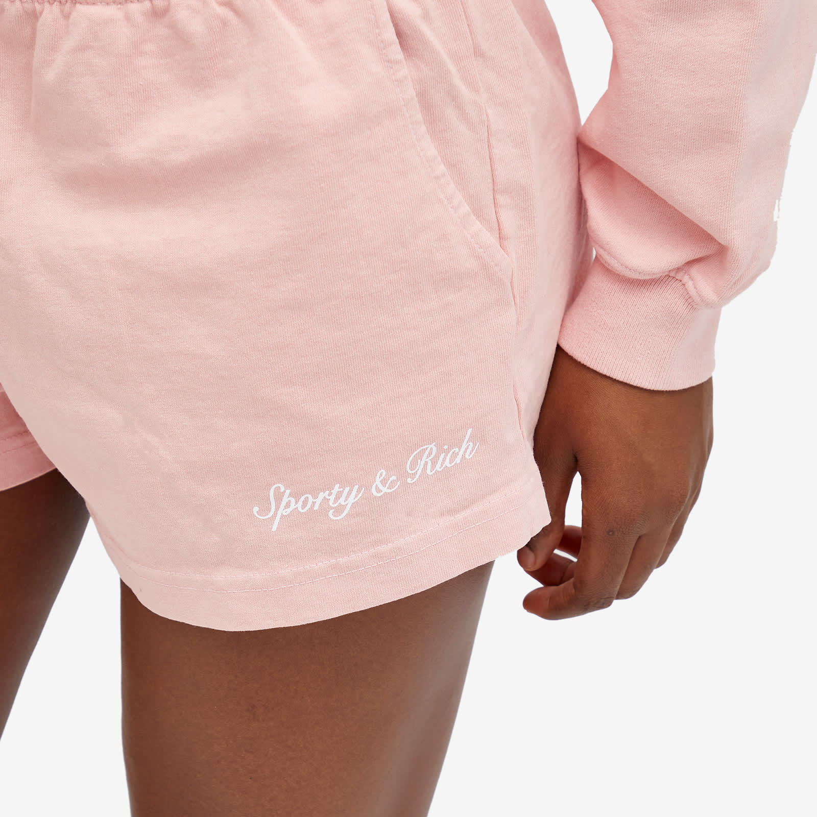 Sporty & Rich Syracuse Disco Shorts Rose | END. (KR)