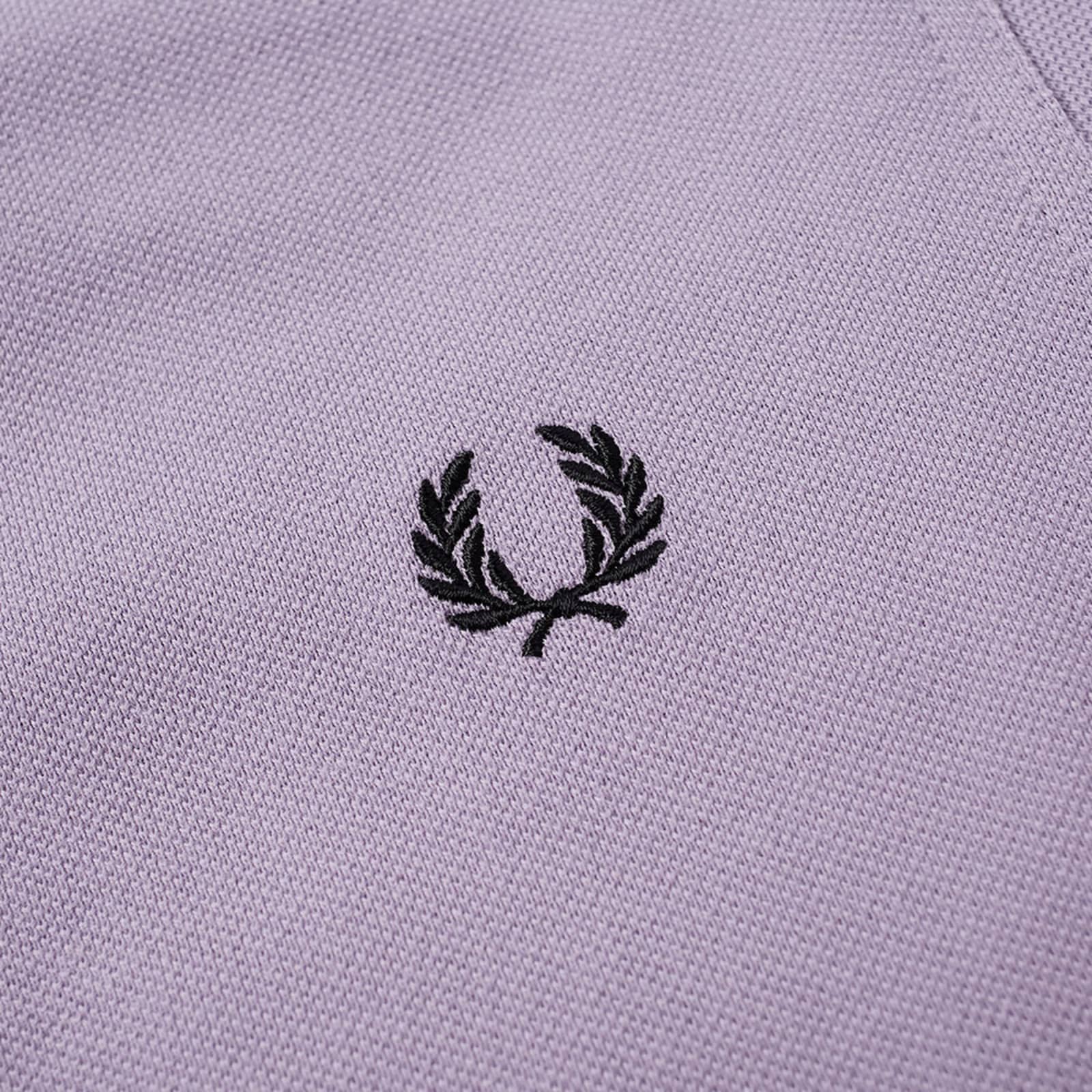 Fred Perry Slim Fit Twin Tipped Polo Lilac & Black | END. (US)