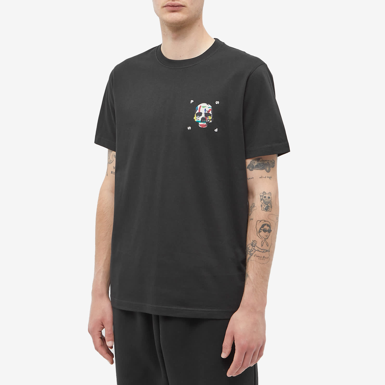 Paul Smith Small Skull T-Shirt Black | END. (AR)
