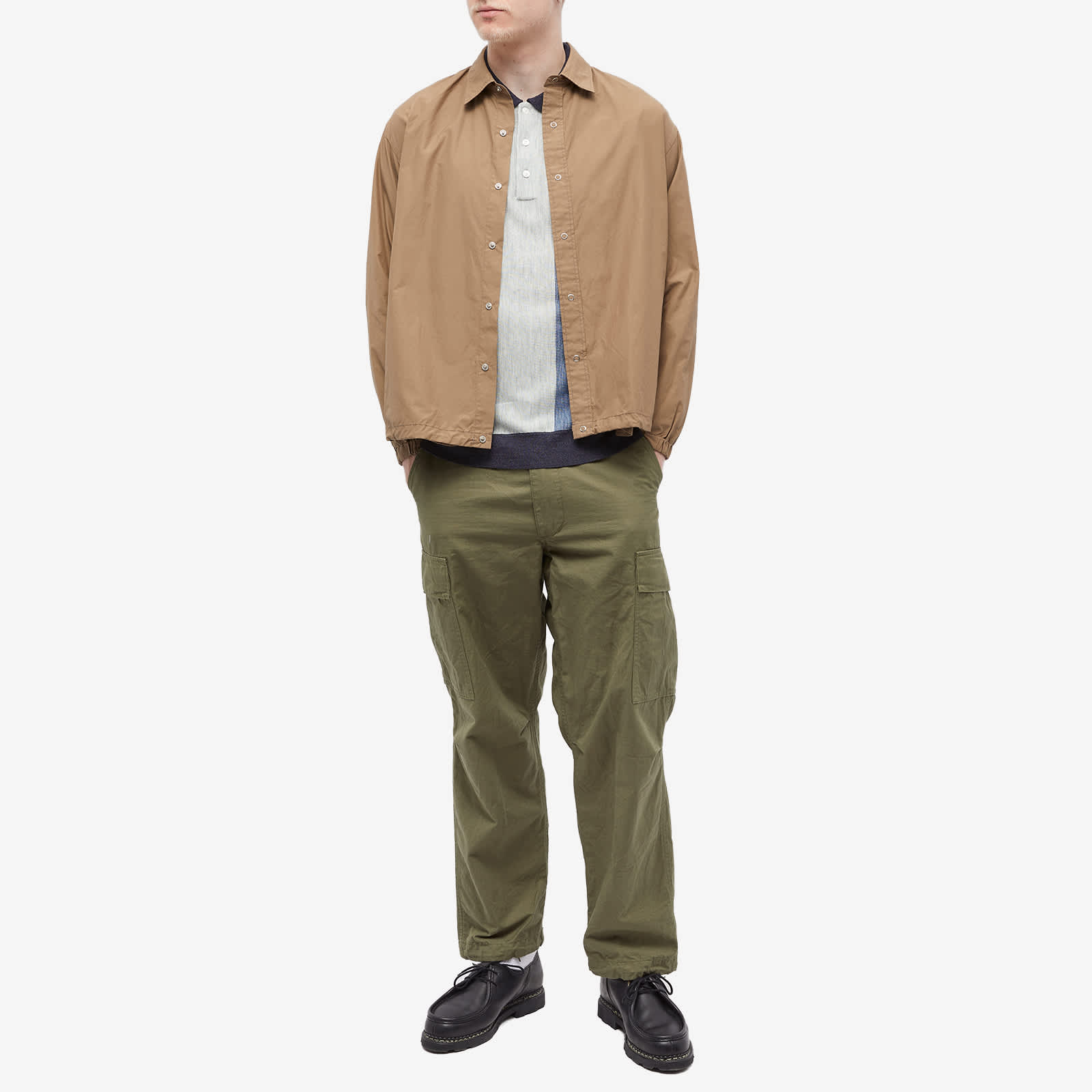 FrizmWORKS Nylon String Shirt Cappucino | END. (KR)