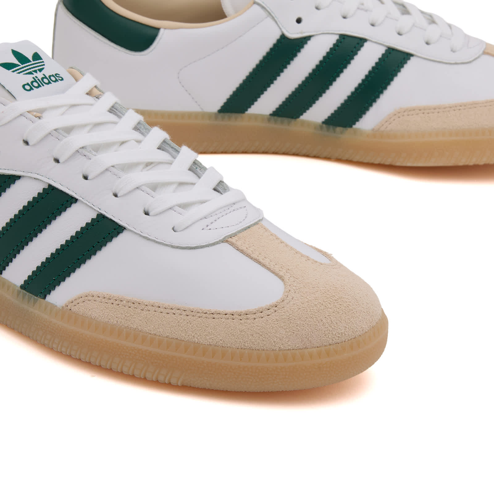 adidas Samba OG White & Collegiate Green | END. (US)